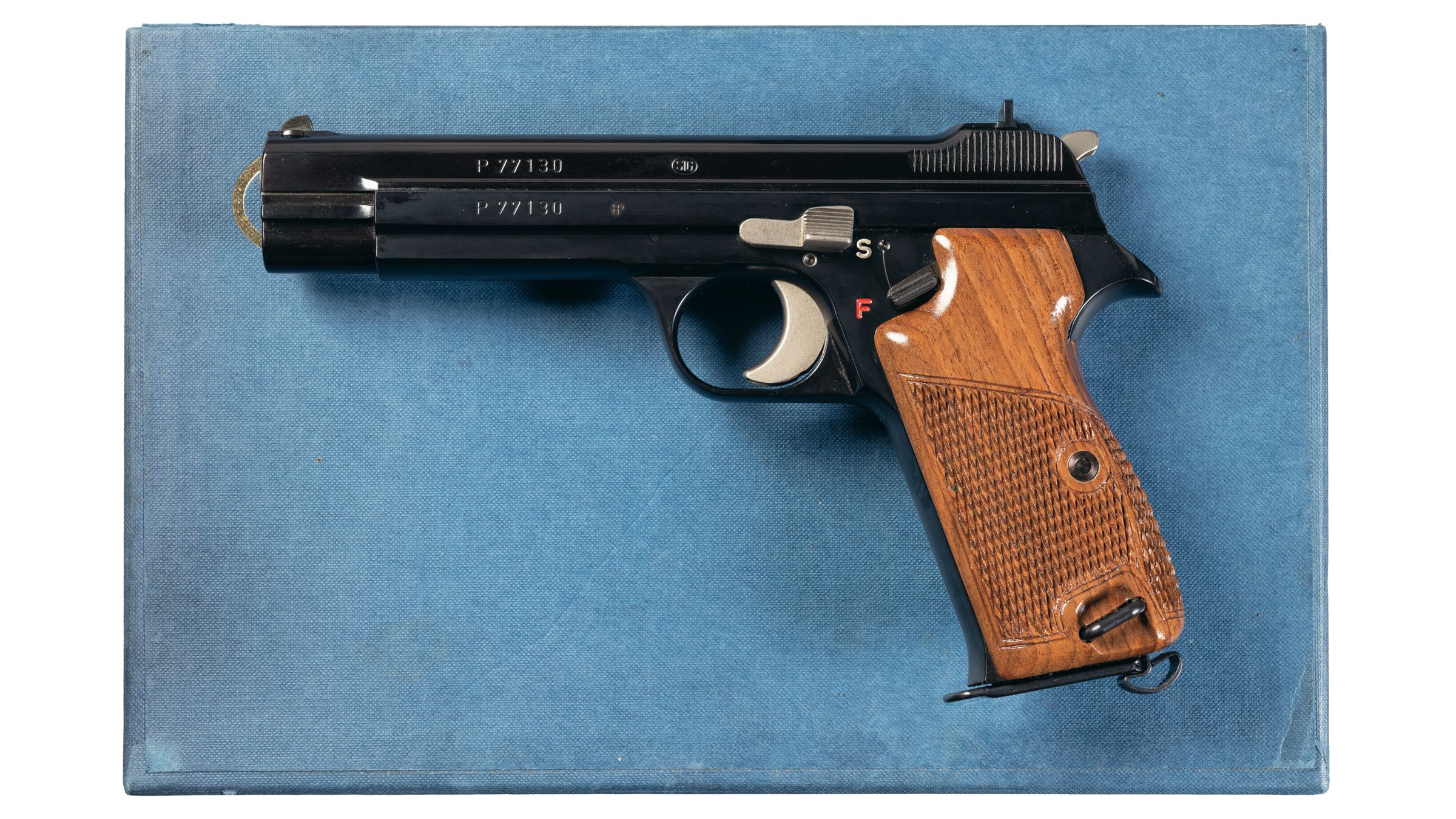 SIG P210 Semi Automatic Pistol with Box | Rock Island Auction