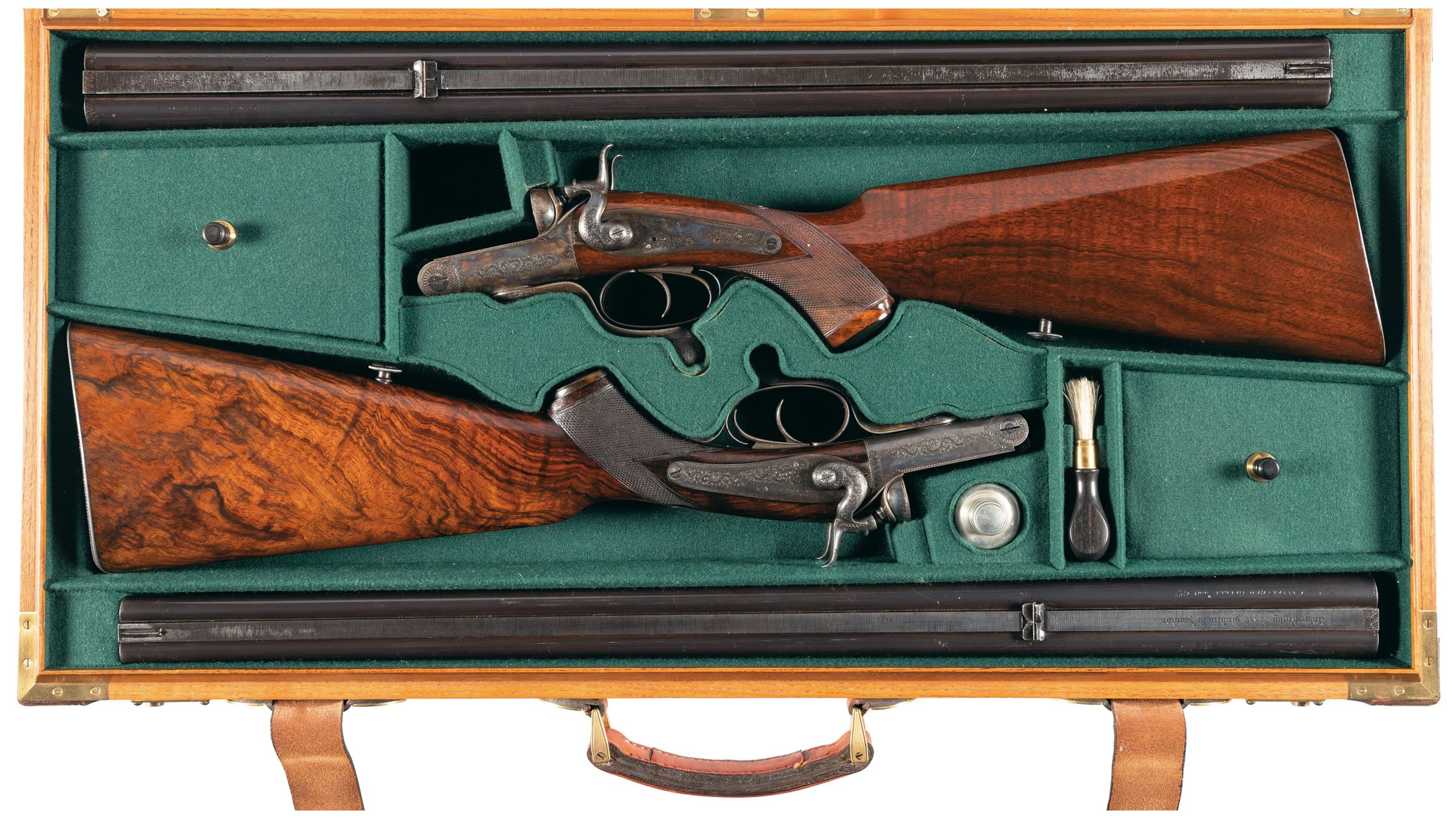 Pair John Rigby & Co. Double Barrel Rifles | Rock Island Auction