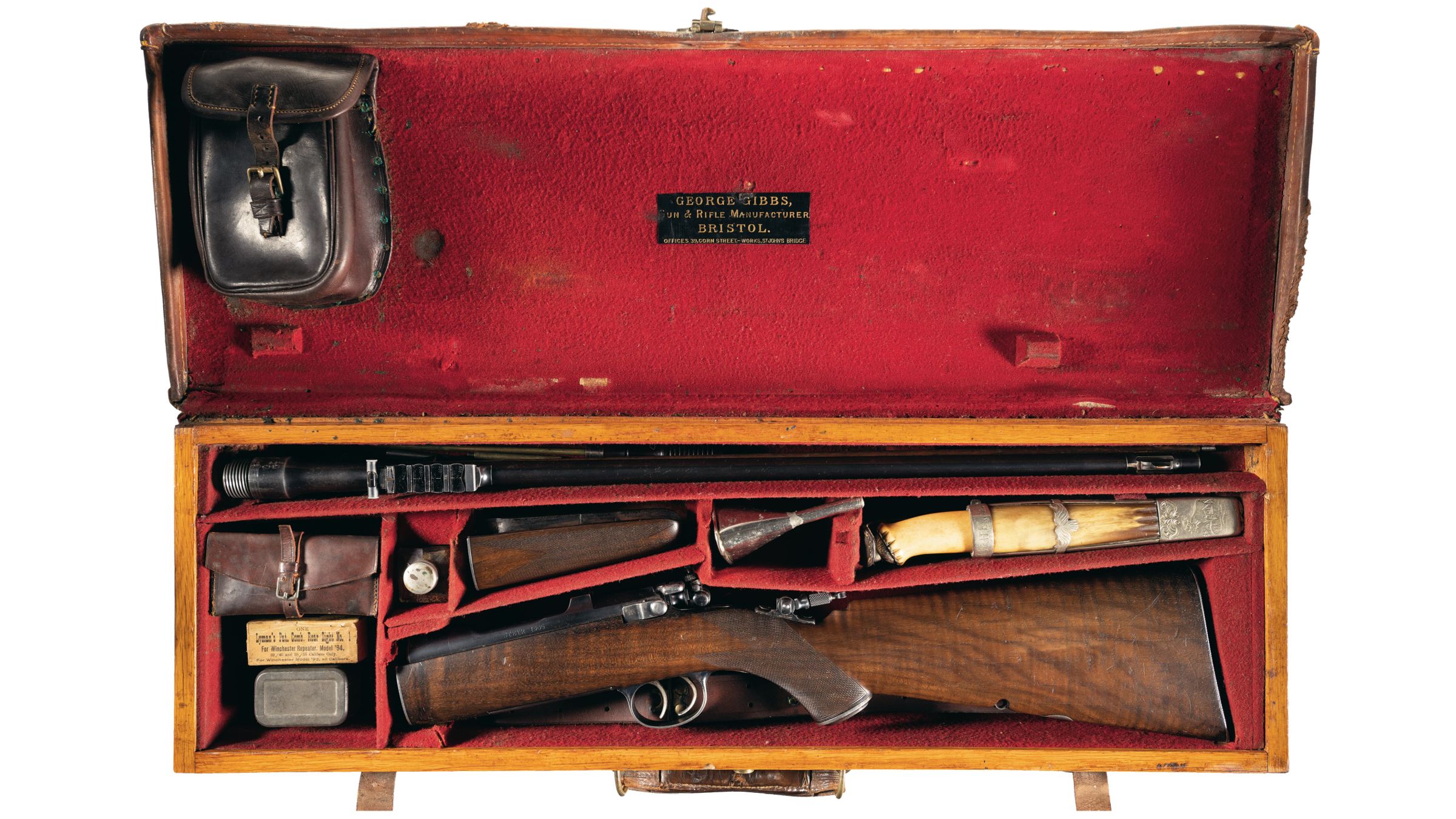 Steyr Model 1903 Bolt Action Takedown Rifle with Case and Knife | Rock ...