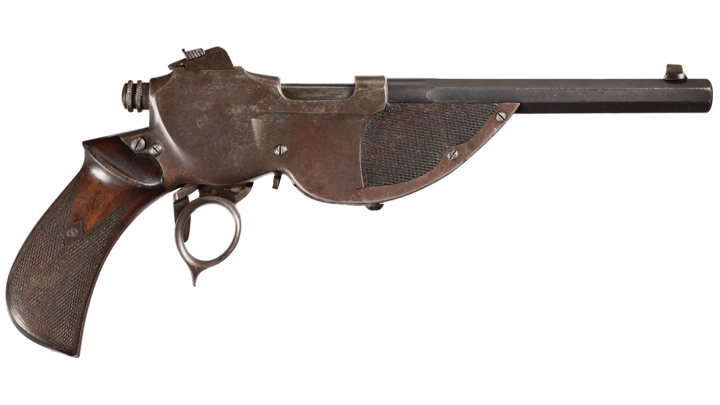 Gustav Bittner Model 1893 Manual Repeating Pistol | Rock Island Auction