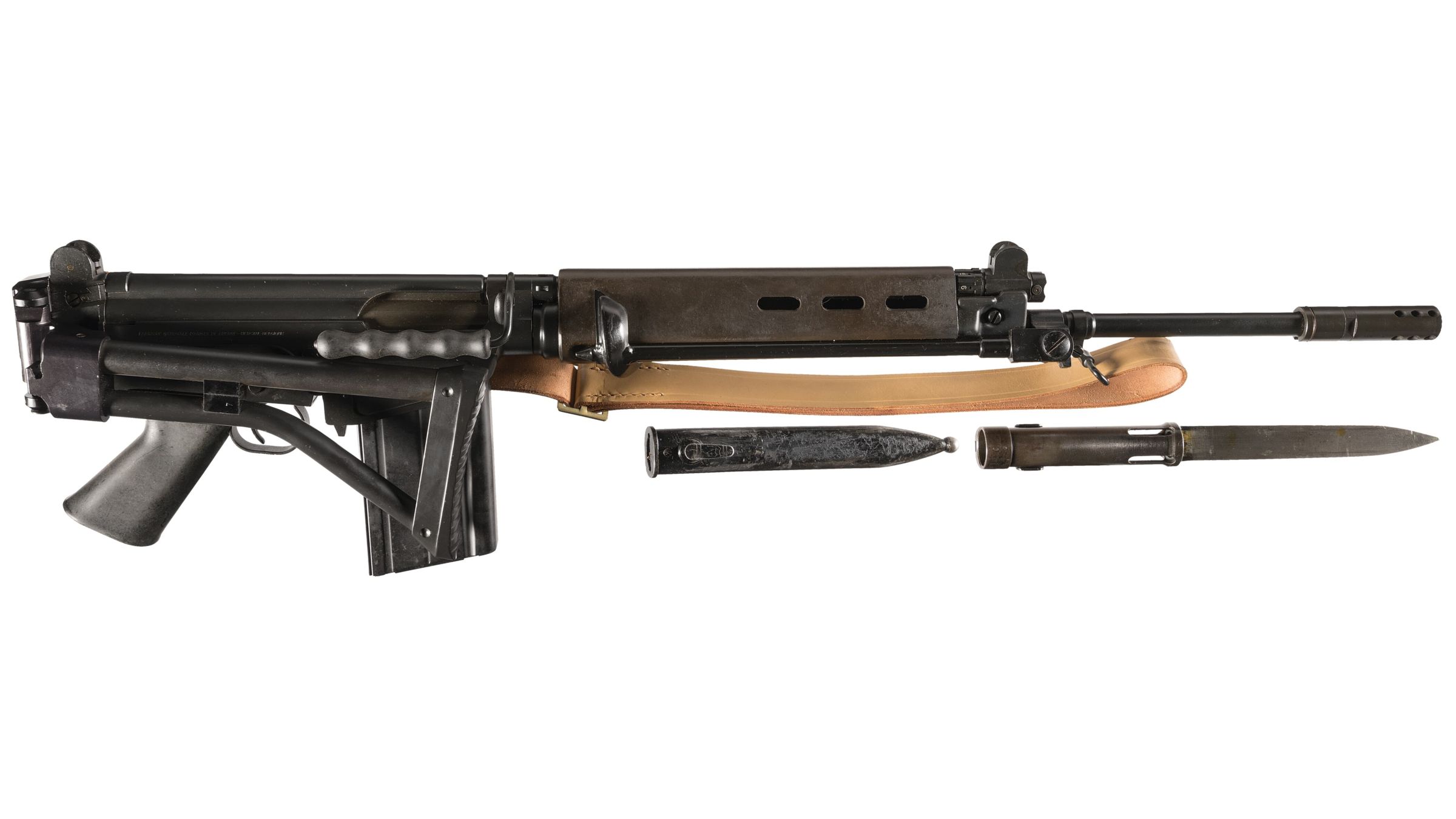 Fabrique Nationale "G Series" FAL Rifle with Bayonet | Rock Island Auction