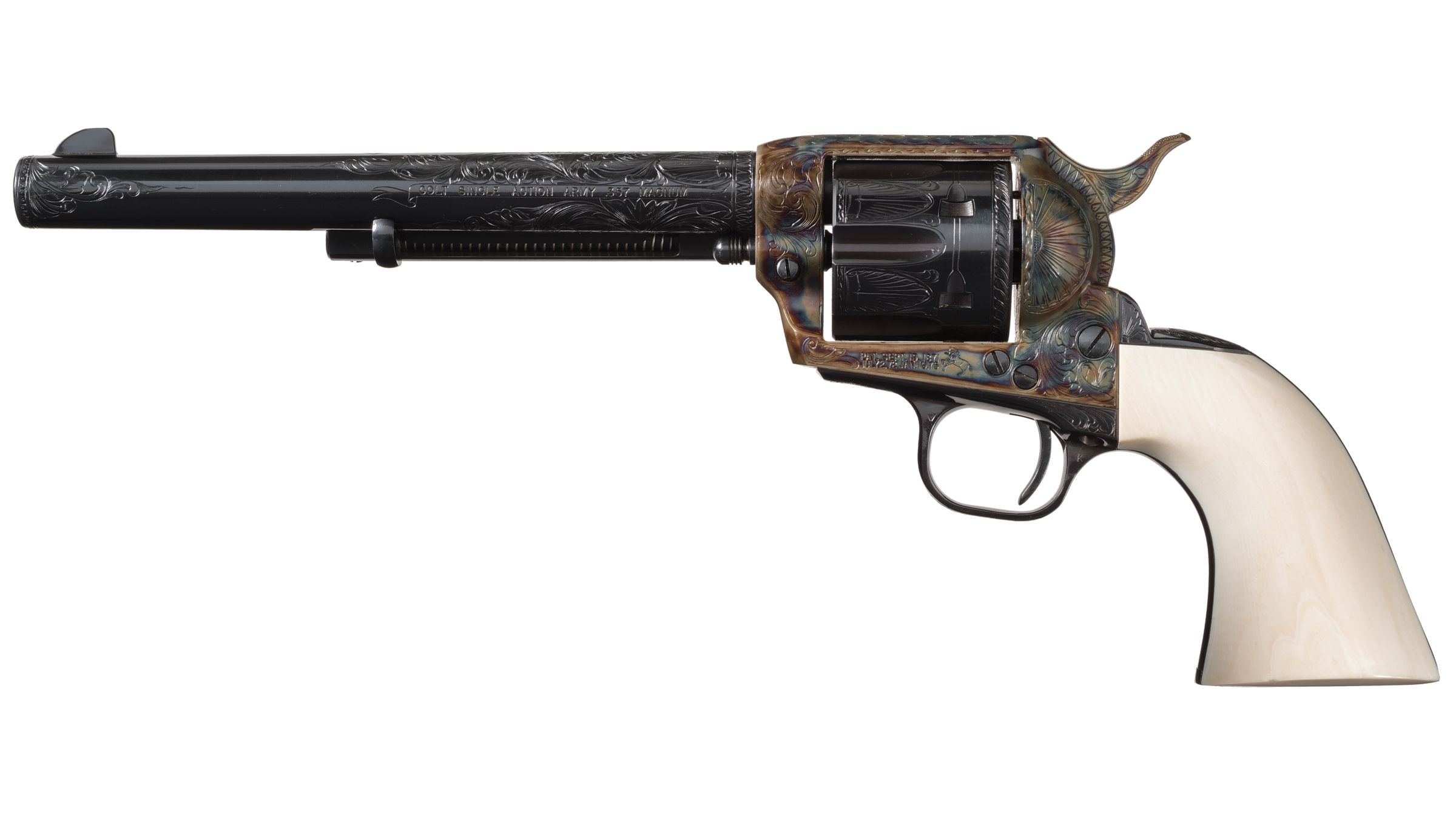 Ken Hurst Signed Master Engraved Colt 3rd Gen Single Action Army | Rock ...