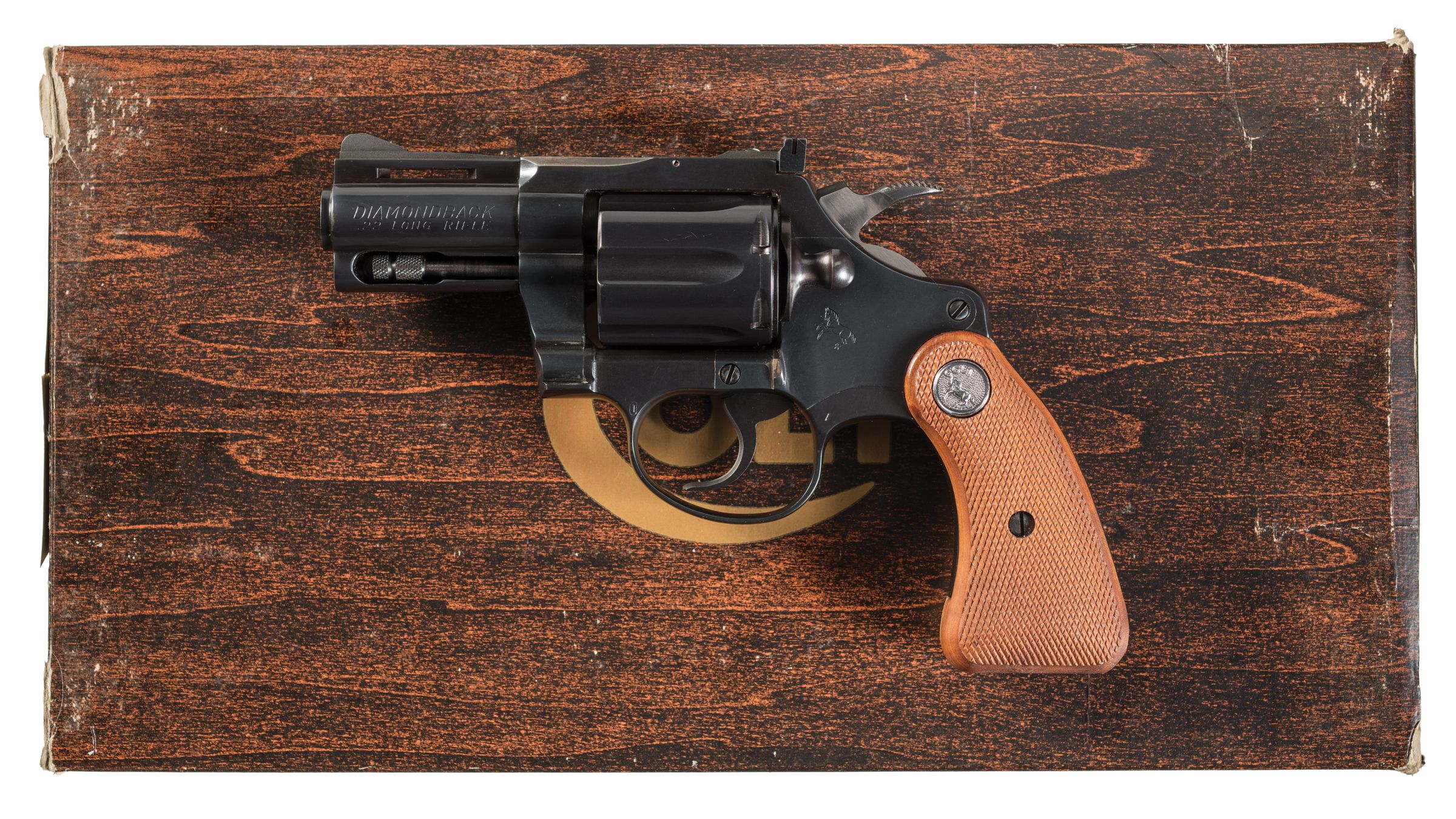 Colt Diamondback Double Action Revolver in .22 Long Rifle | Rock Island ...
