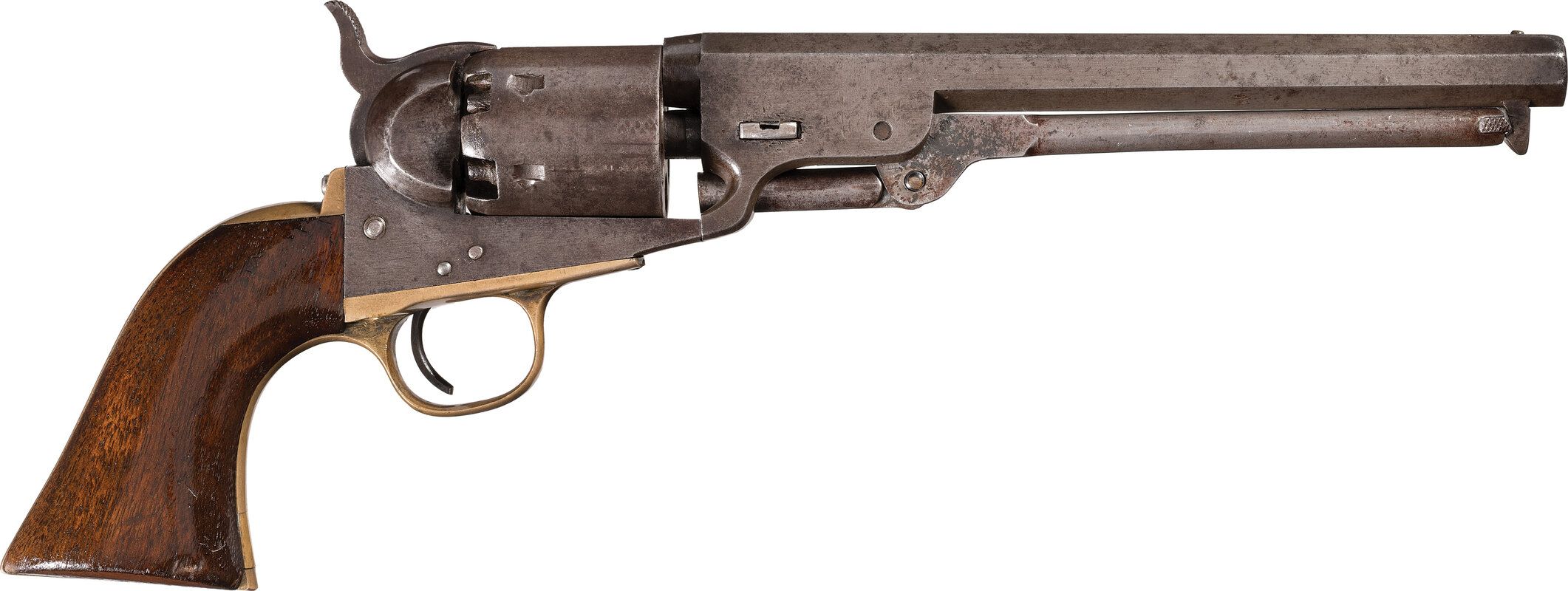 Civil War Confederate Augusta Machine Works Six Stop Revolver | Rock ...