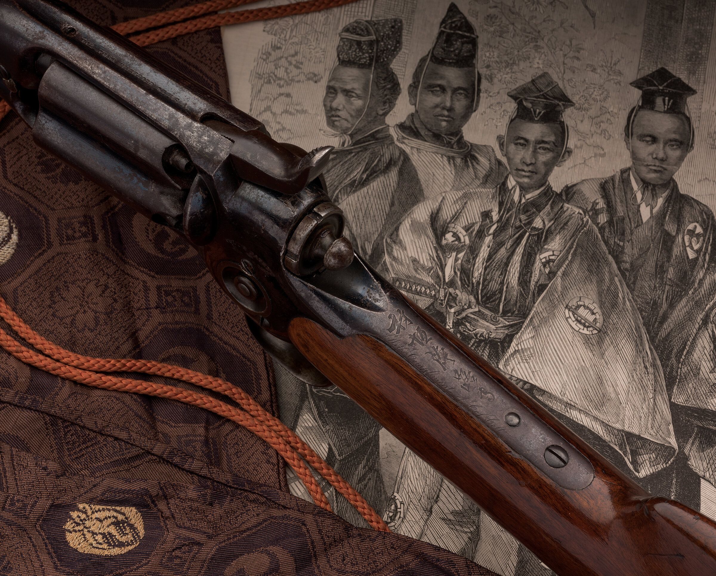 Samuel Colt Presentation Model 1855 Revolving Rifle | Rock Island Auction