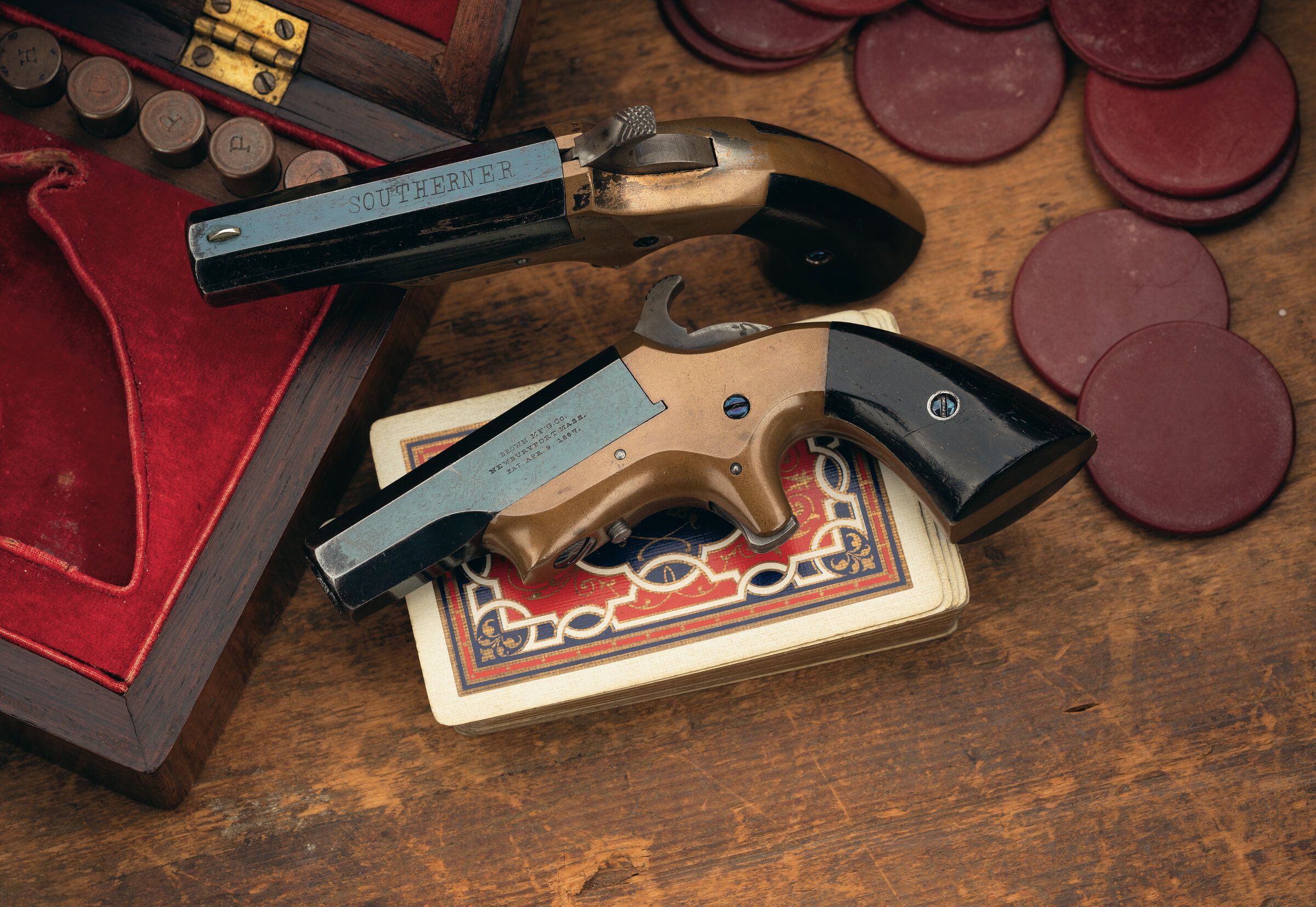 Pair of Southerner Derringer Pocket Pistols | Rock Island Auction