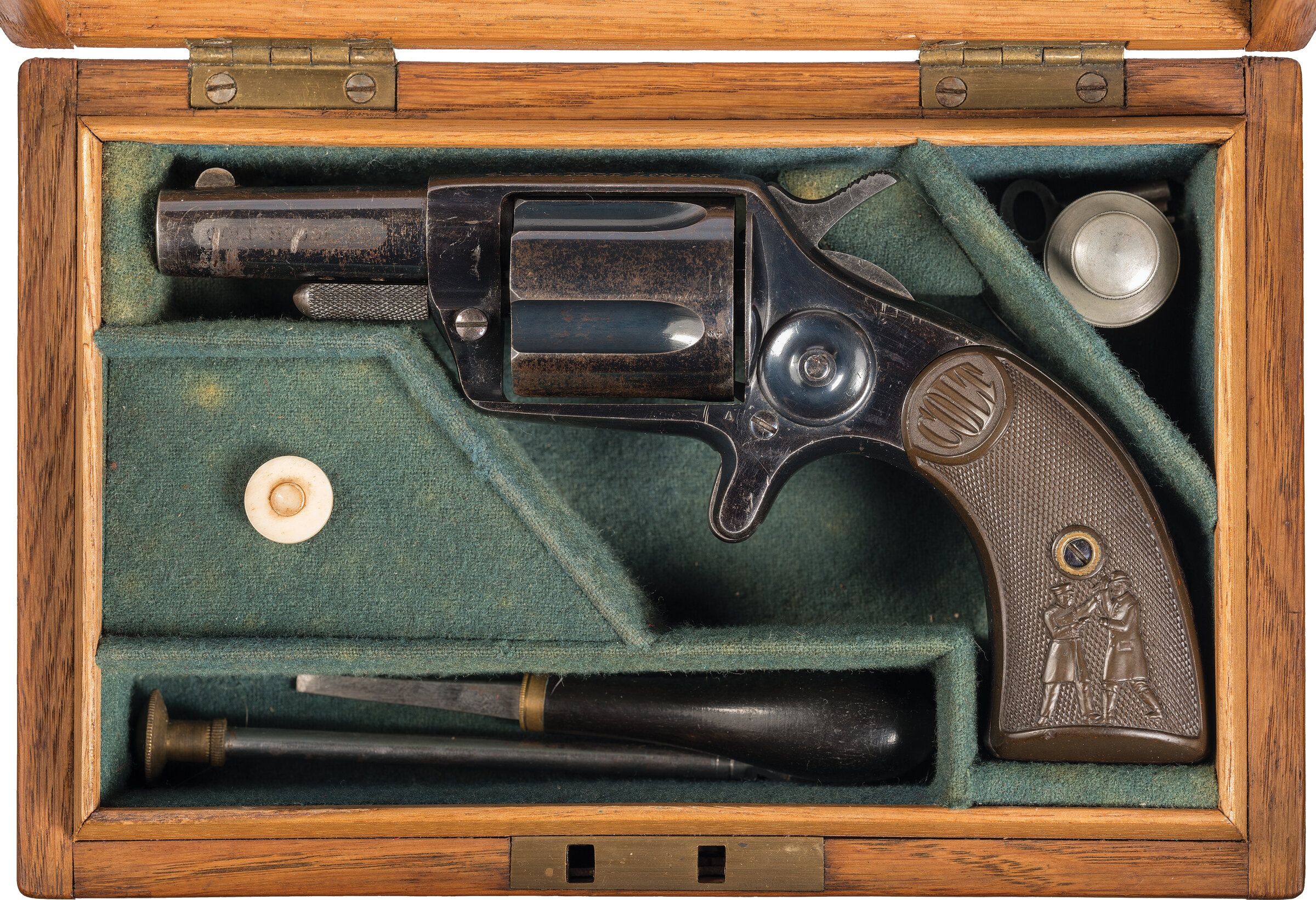 Colt New House Revolver with Cop & Thug Grips | Rock Island Auction