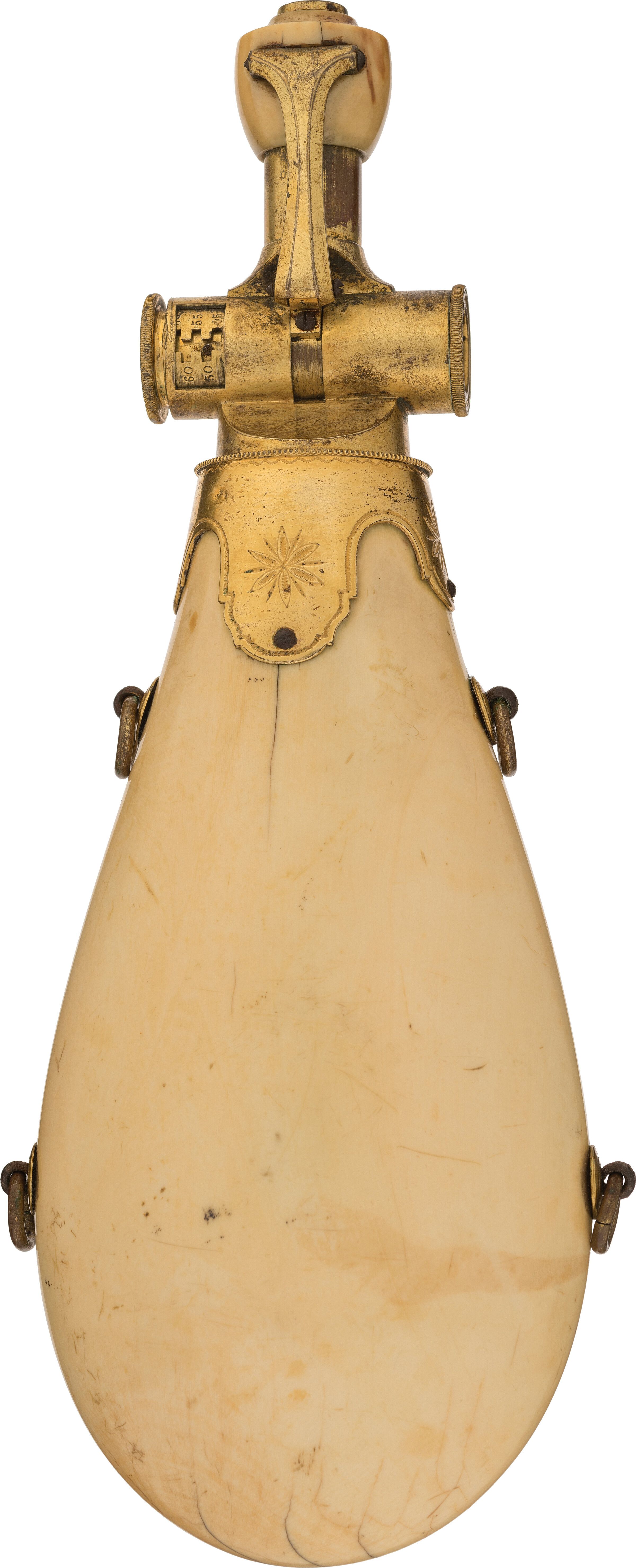 19th Century European Powder Flask | Rock Island Auction