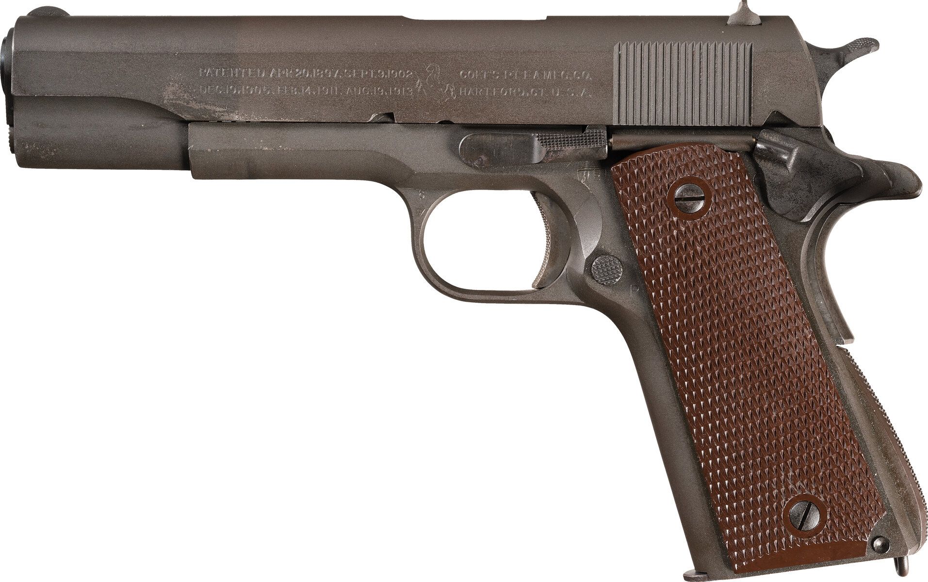 World War II U.S. Colt Model 1911A1 Semi-Automatic Pistol | Rock Island ...