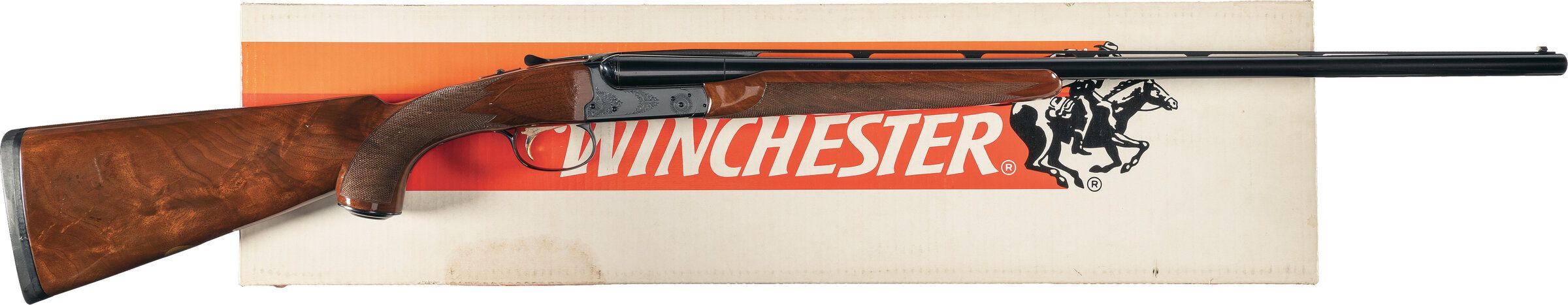 Engraved and Inlaid Winchester Model 23 Classic 28 Gauge Shotgun | Rock ...