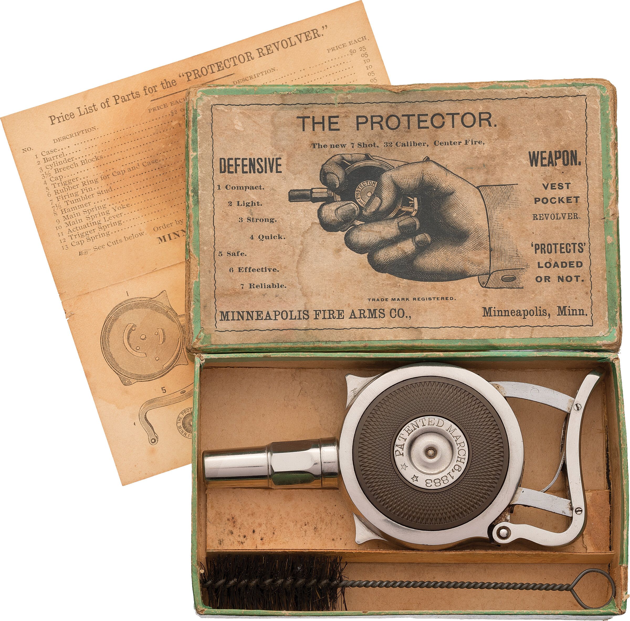 Minneapolis Firearms Protector Palm Pistol | Rock Island Auction