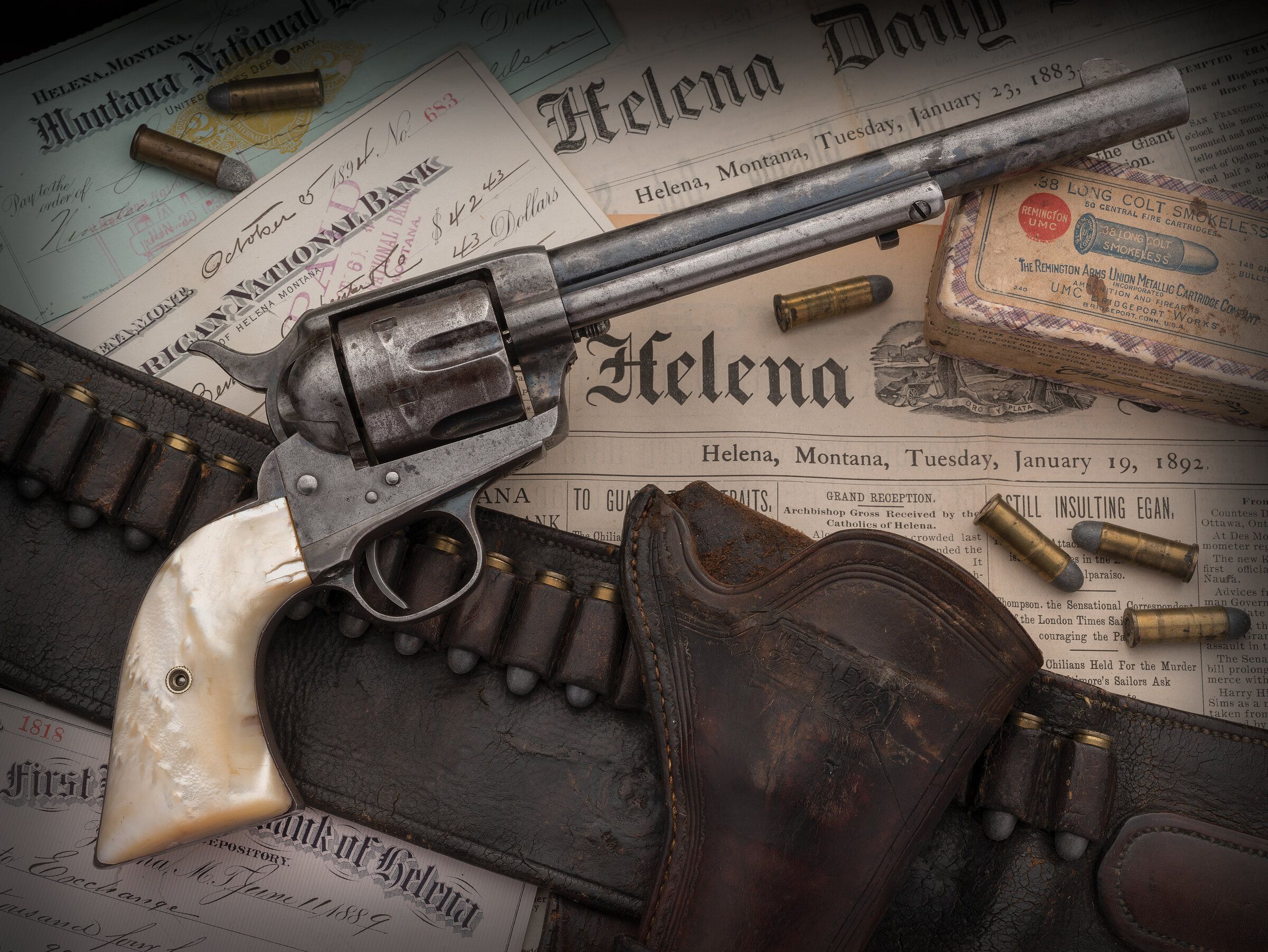 Montana Pioneer's Colt Single Action Army Revolver | Rock Island Auction