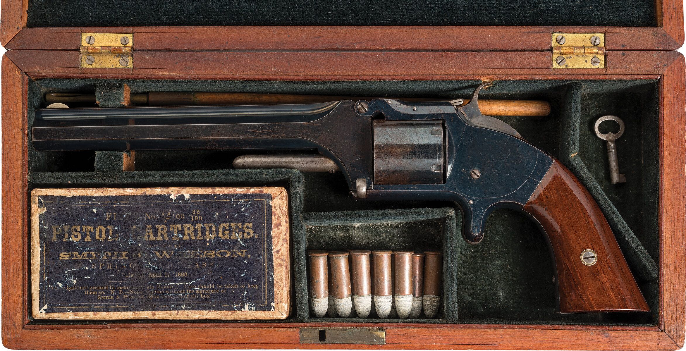 Smith & Wesson No. 2 "Old Army" Revolver with Two Pin Top Strap | Rock ...