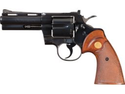 Colt Python Double Action Revolver with Stag Grips | Rock Island Auction