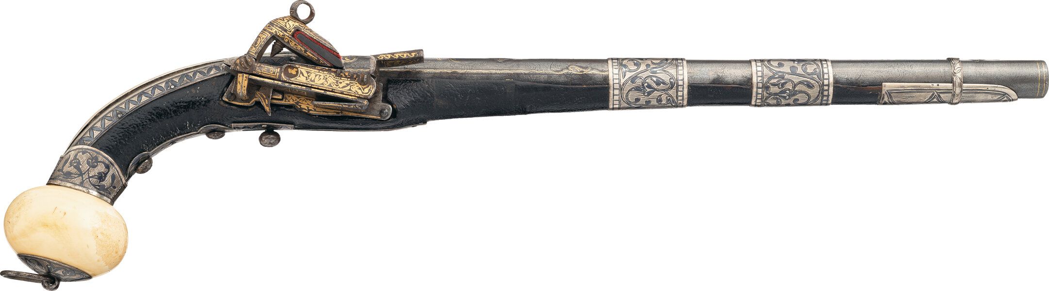 Caucasian Ball Pommel Type Miquelet Pistol | Rock Island Auction