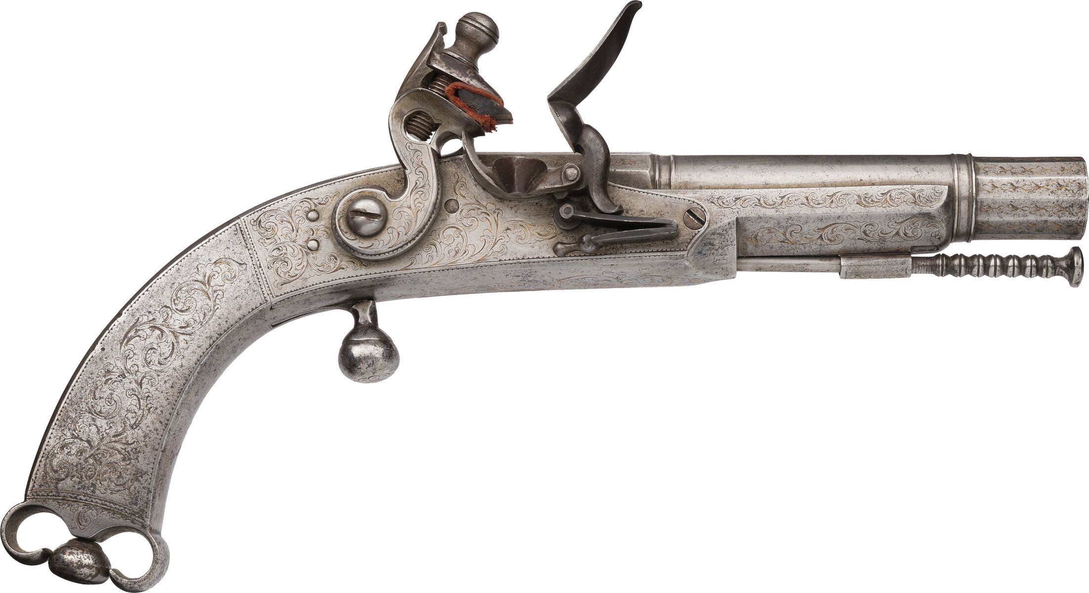Scottish Highland Style All-Metal Flintlock Belt Pistol | Rock Island ...