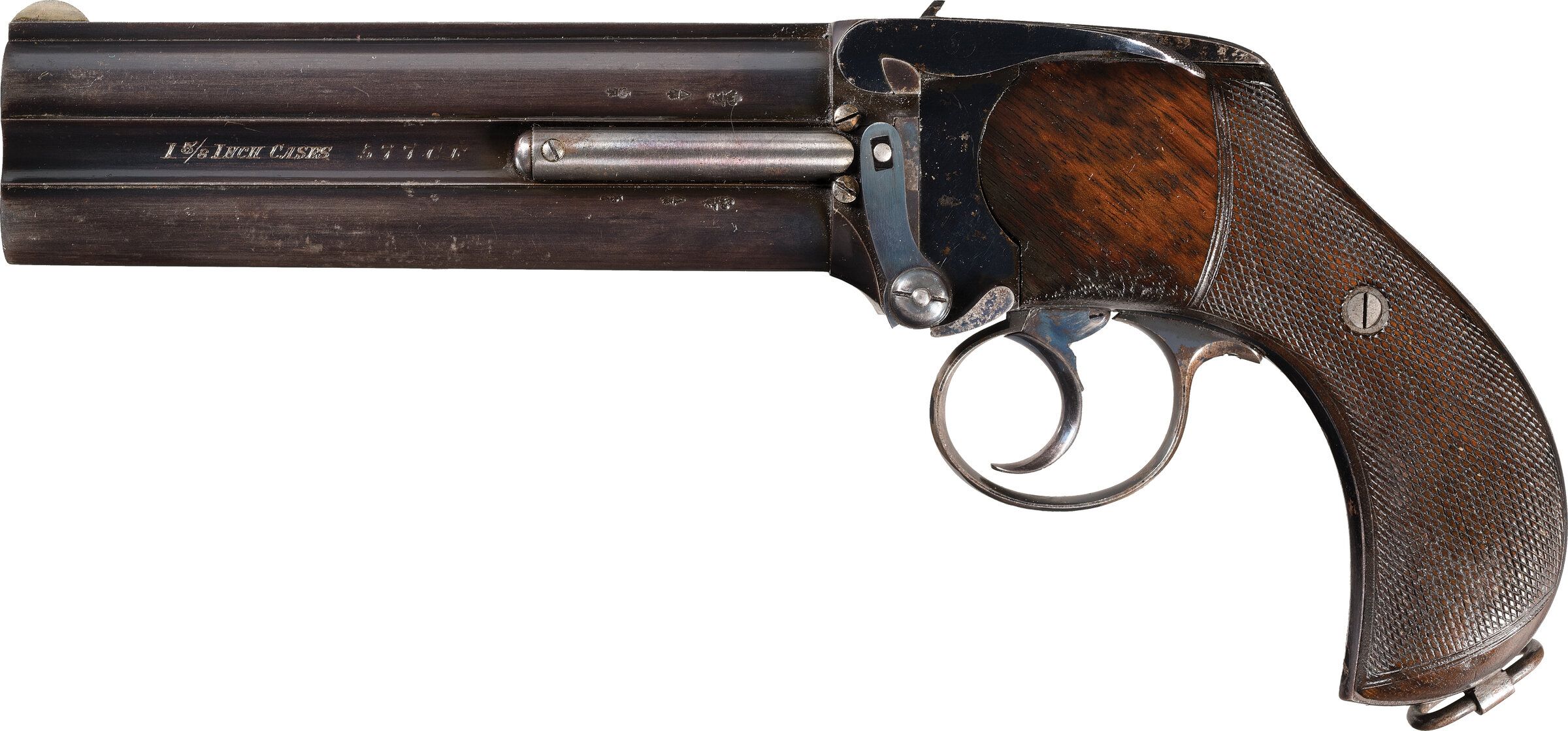 Charles Lancaster Over/Under Howdah Pistol in .577 C.F. | Rock Island ...