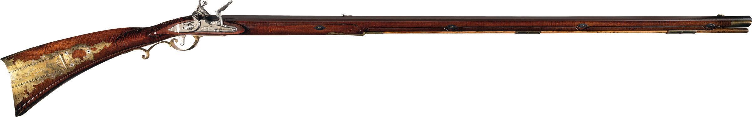 Jack S. Brooks Contemporary Flintlock American Long Rifle | Rock Island ...