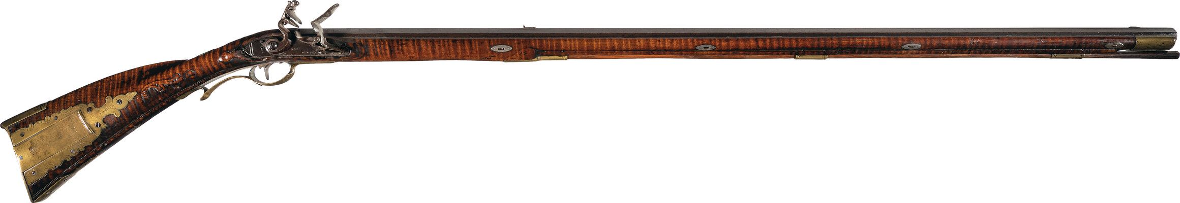 Reading, Berks County, Flintlock American Long Rifle | Rock Island Auction