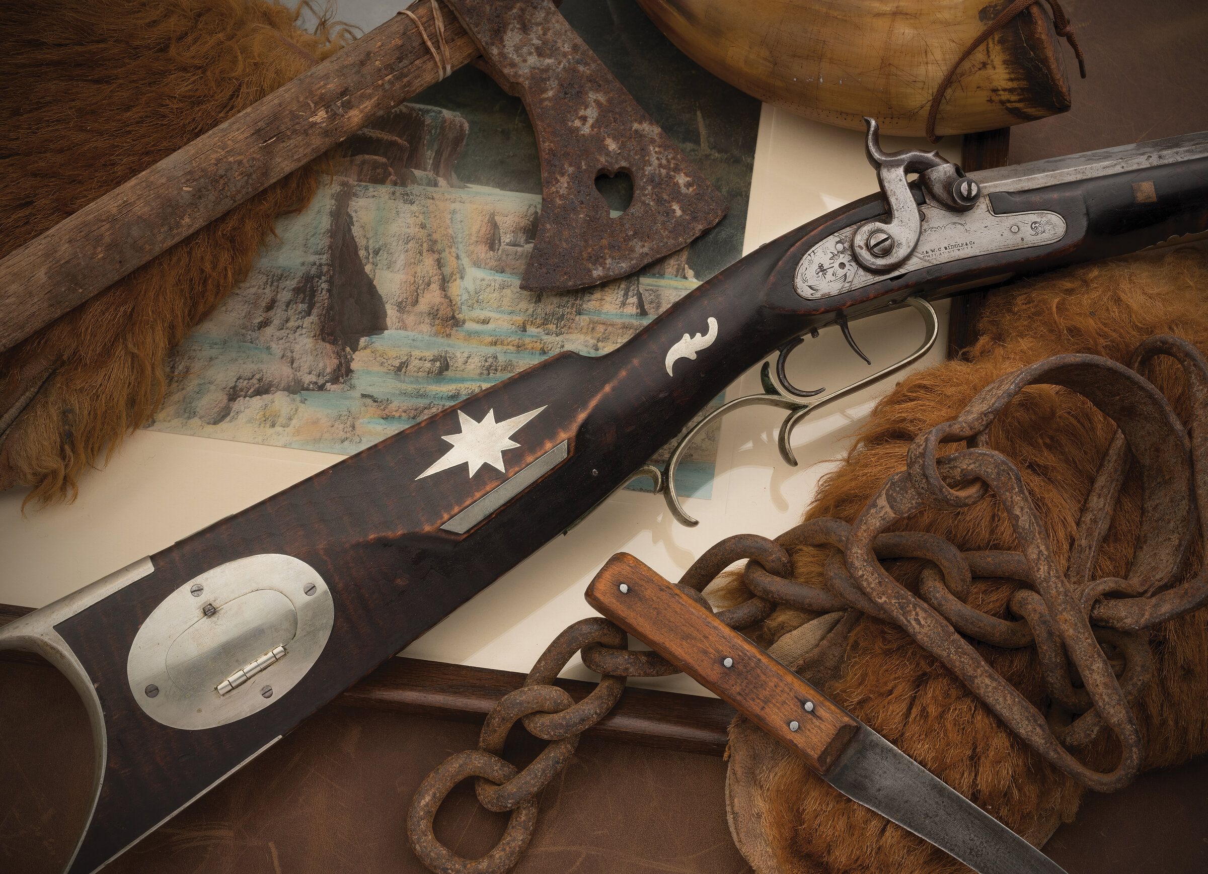 Historic Half-Stock Rifle Inscribed to Kit Carson | Rock Island Auction