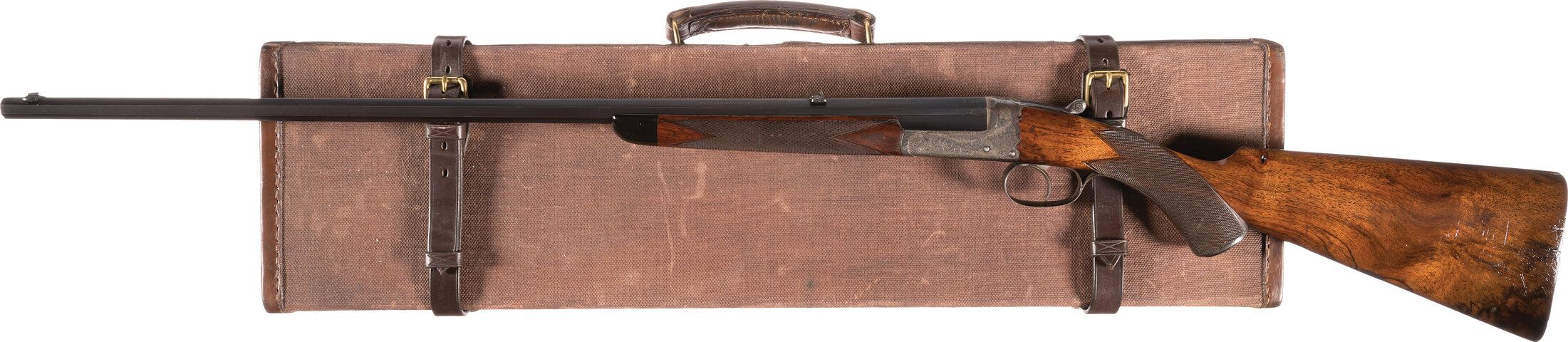 Engraved Westley Richards Single Barrel Rook Rifle | Rock Island Auction