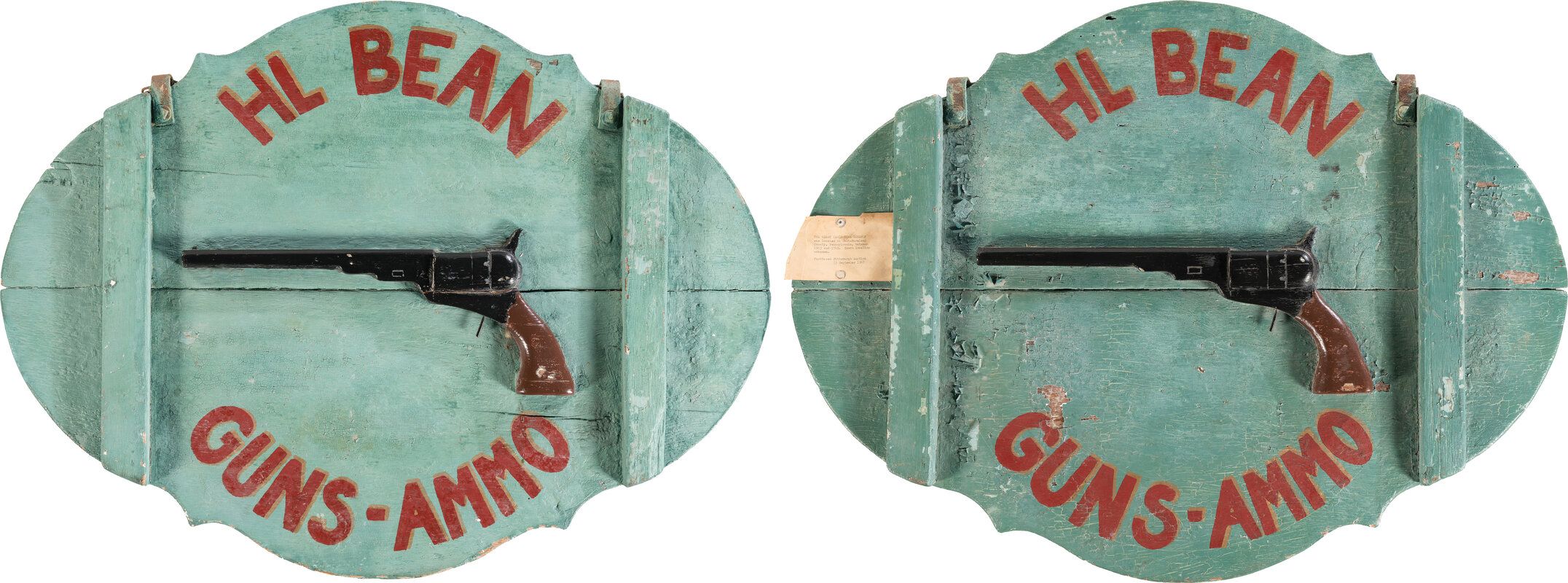 Double Sided Relief Carved Wood "Colt Paterson" Gun Store Sign | Rock ...