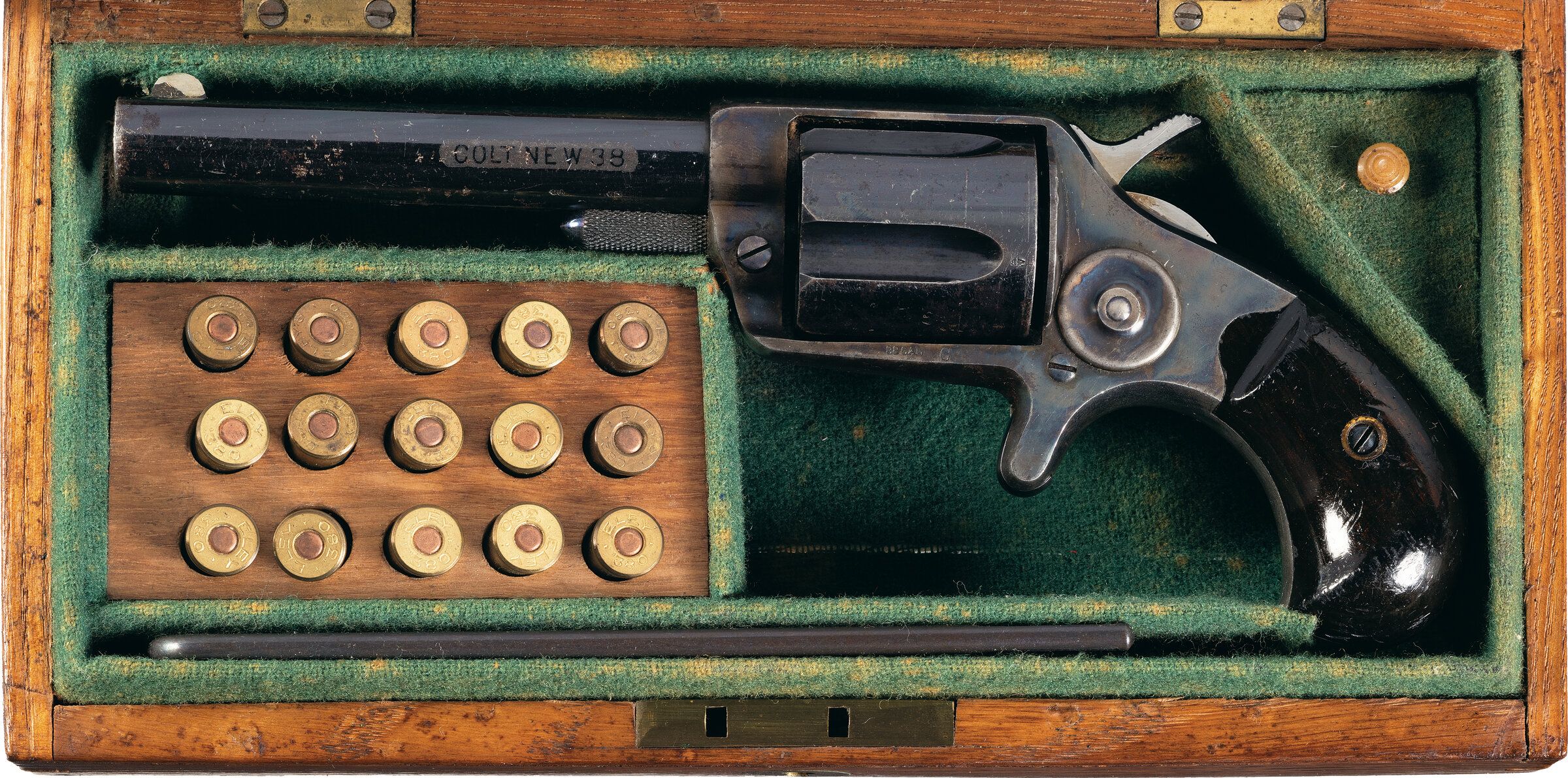 Colt Etched Panel New Line .38 Revolver with 4 Inch Barrel | Rock ...