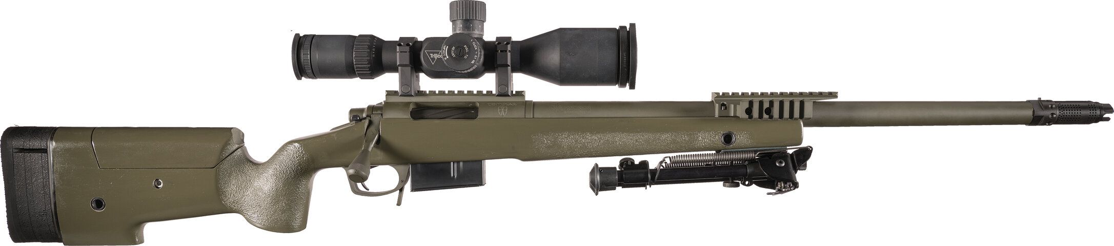 GA Precision FBI HRT Bolt Action Rifle with Trijicon TARS Scope | Rock ...
