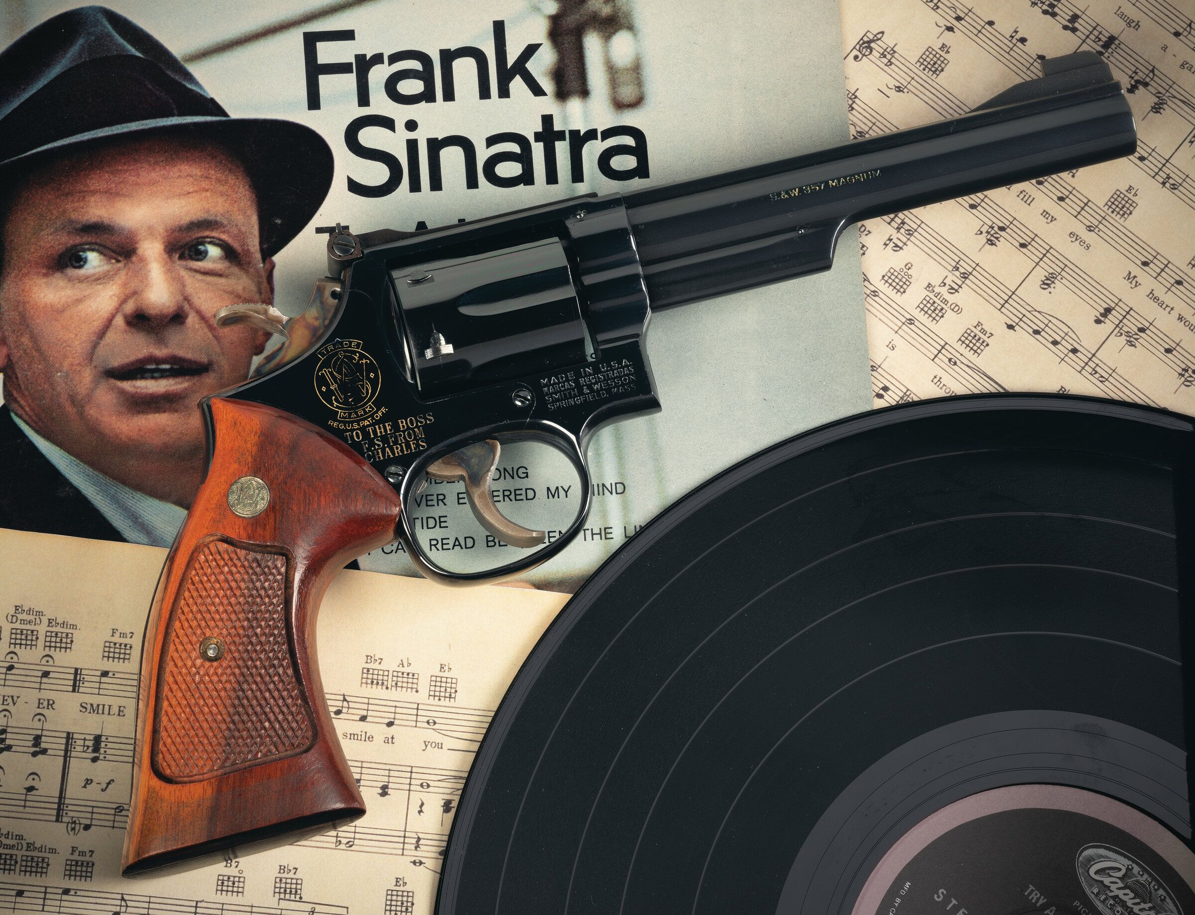 Frank Sinatra's Smith & Wesson Model 19-4 Revolver | Rock Island Auction