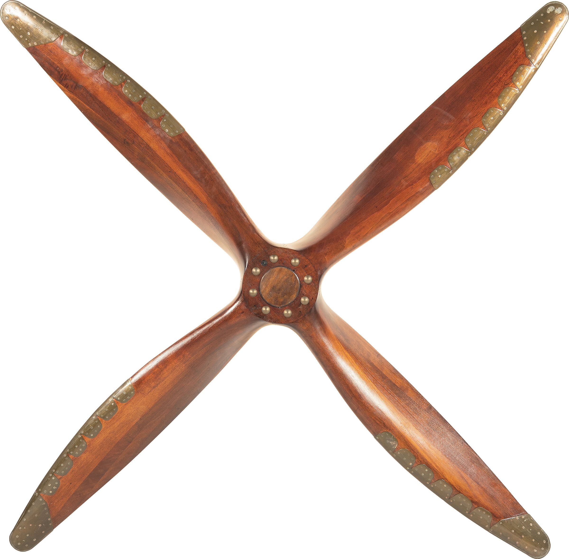 World War I Era Four Blade Aircraft Propeller | Rock Island Auction
