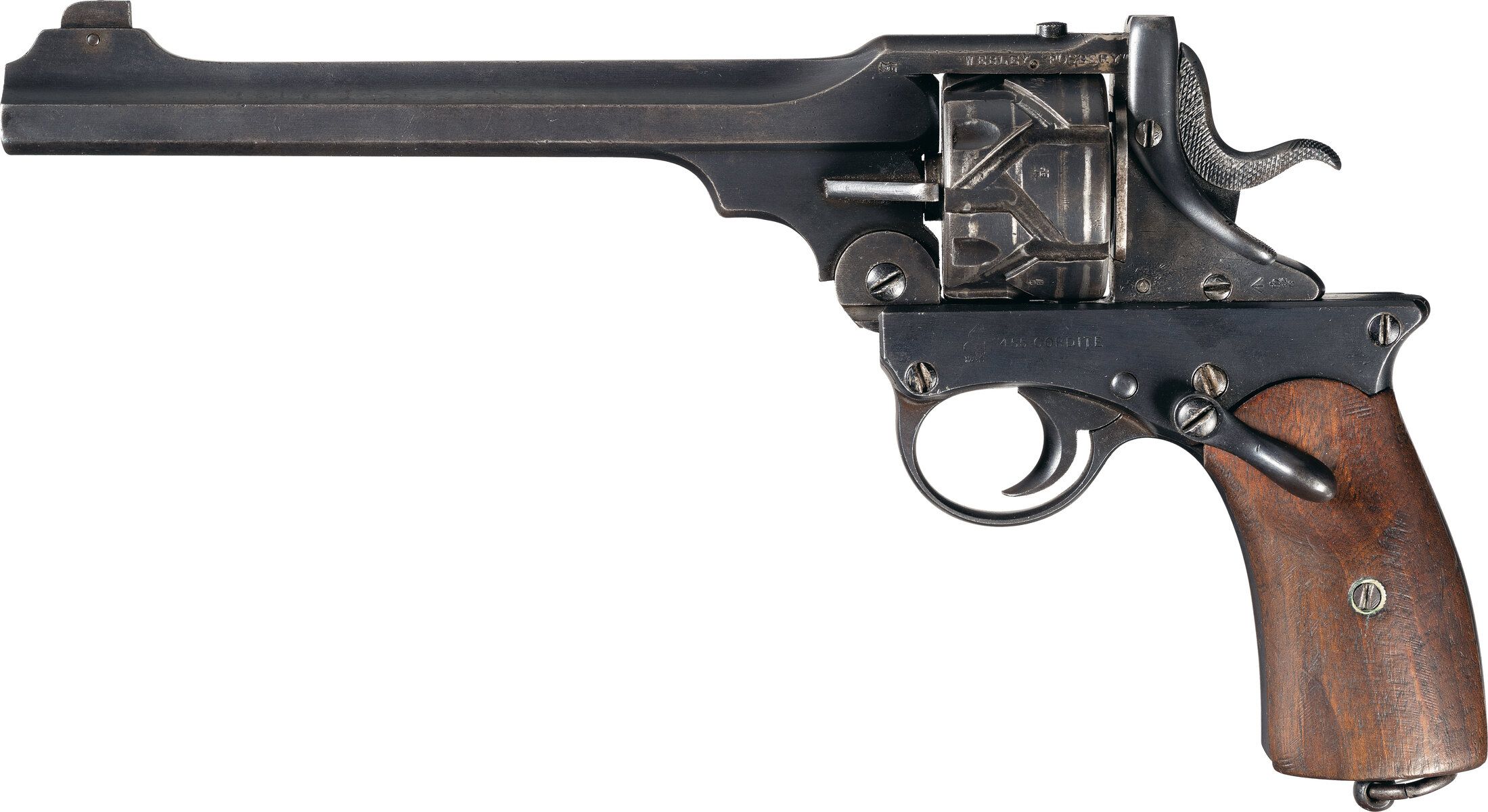 Webley-Fosbery Model 1902 Automatic Revolver | Rock Island Auction