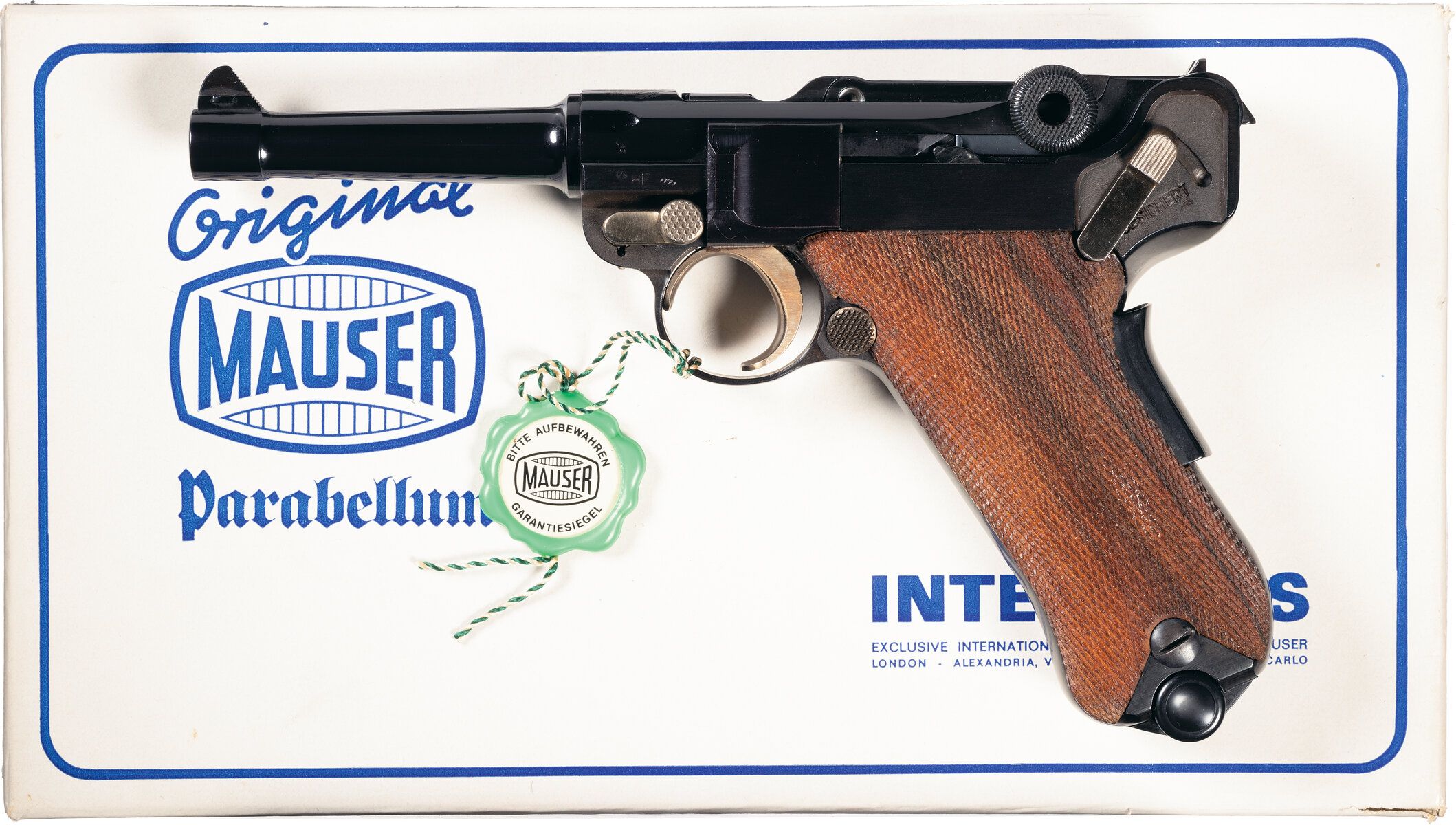 Mauser/Interarms Parabellum American Eagle Luger Pistol | Rock Island ...