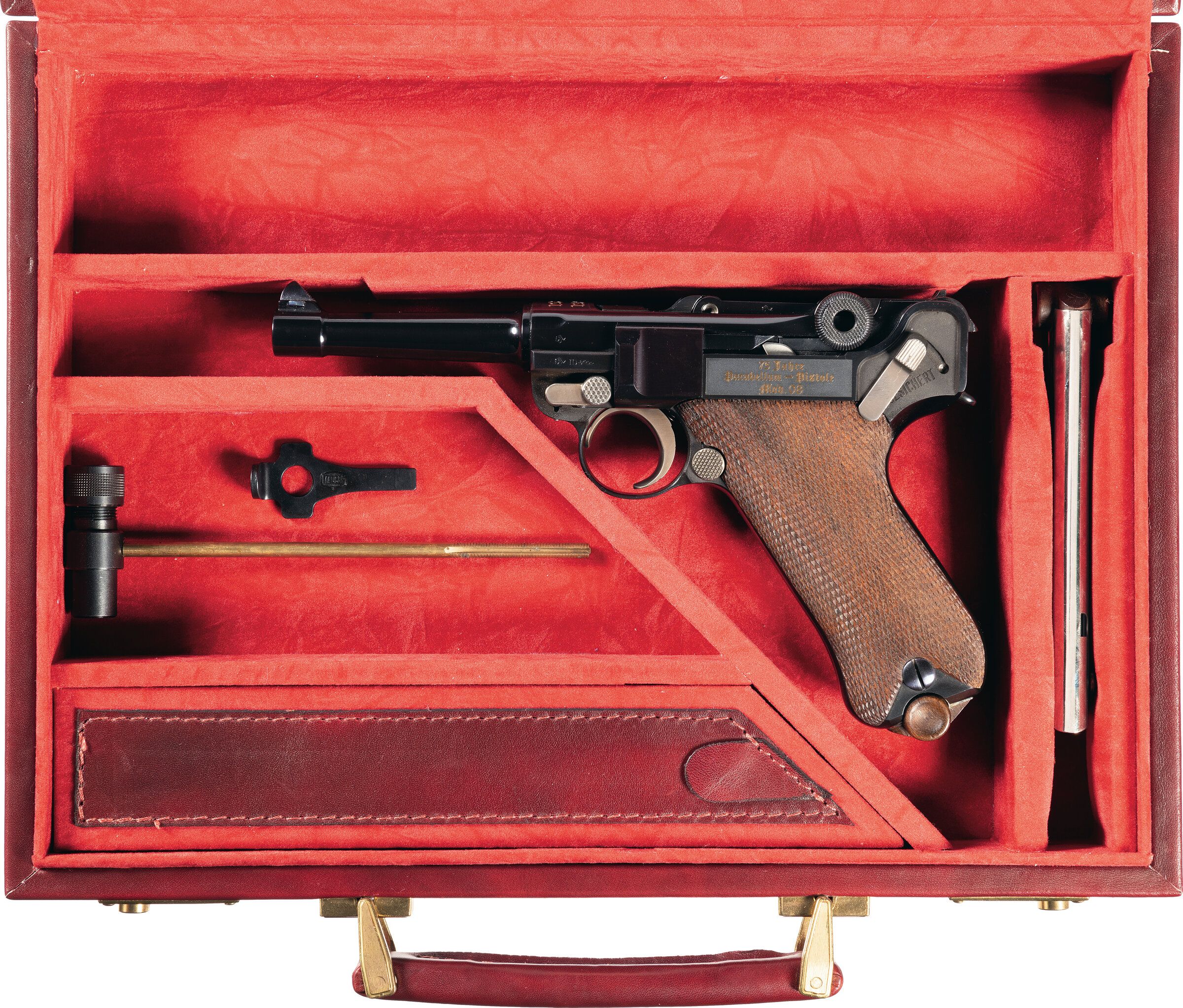 Mauser Model 1908 Luger 75th Jahre Commemorative Pistol | Rock Island ...
