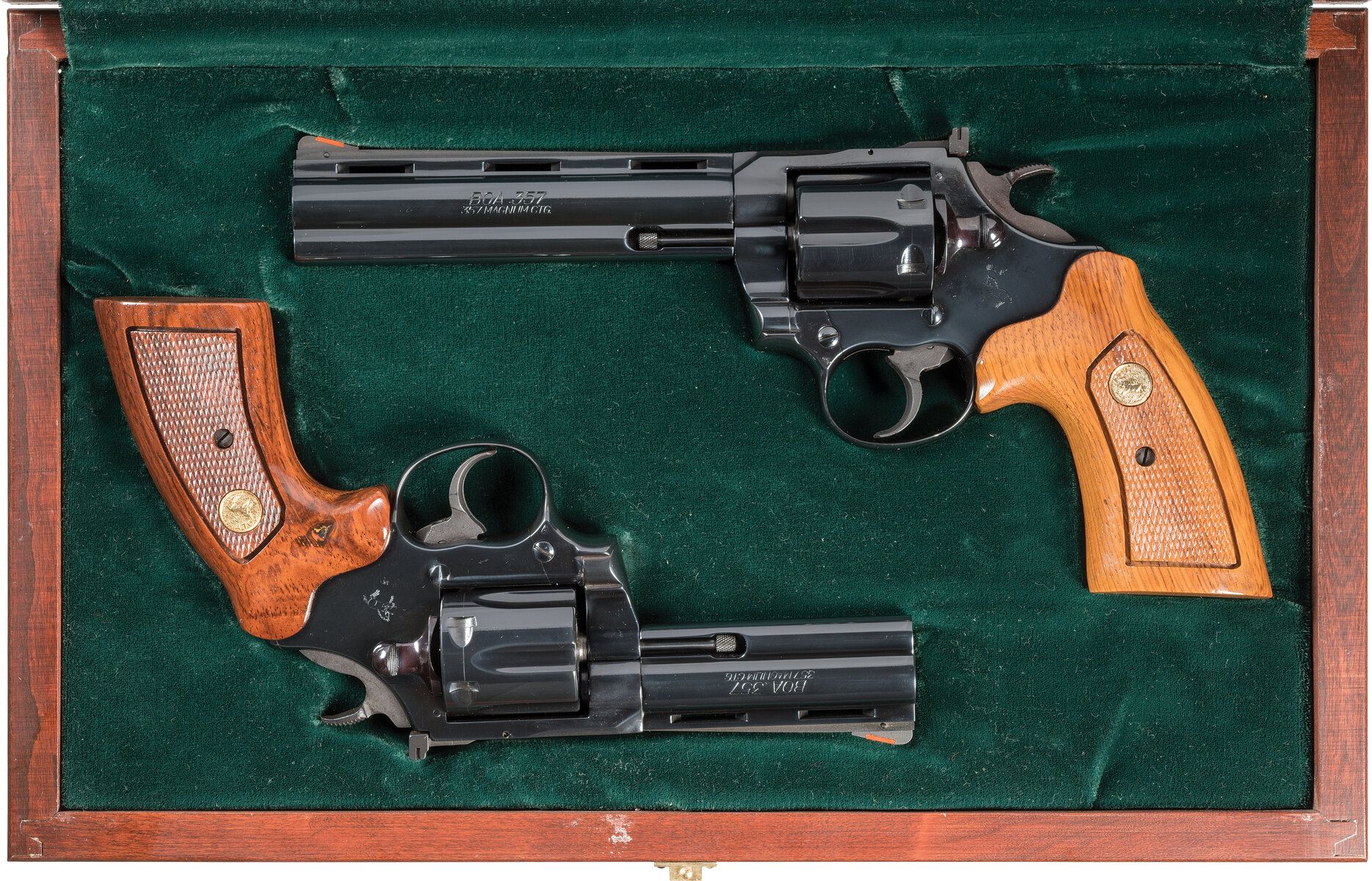 Cased Colt Boa Revolver Set | Rock Island Auction