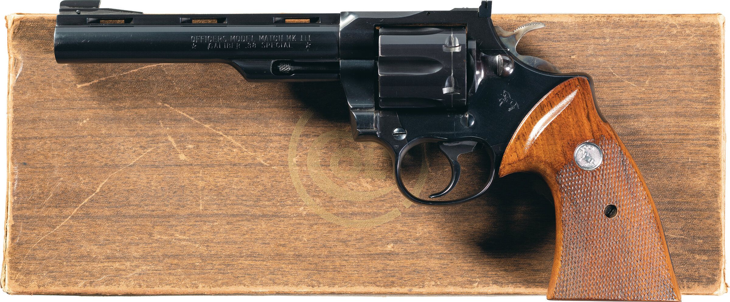 "J" Prefix Colt Officers Model Match MK III Revolver | Rock Island Auction