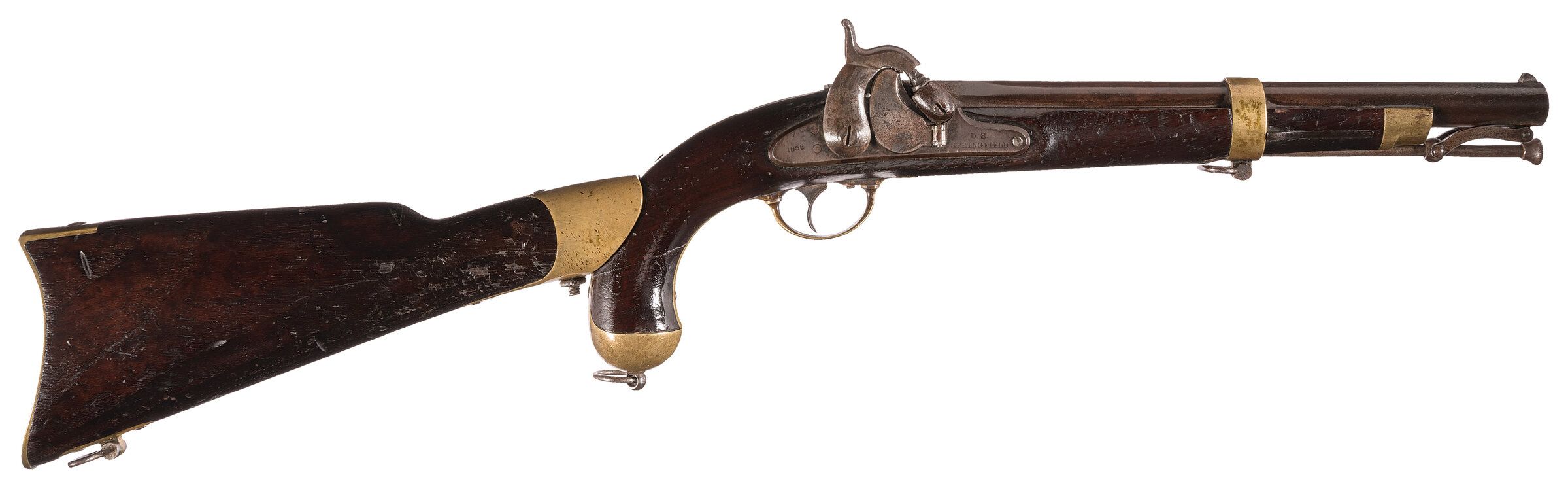 U.S. Springfield 1855 Pistol-Carbine with Matching Stock | Rock Island ...