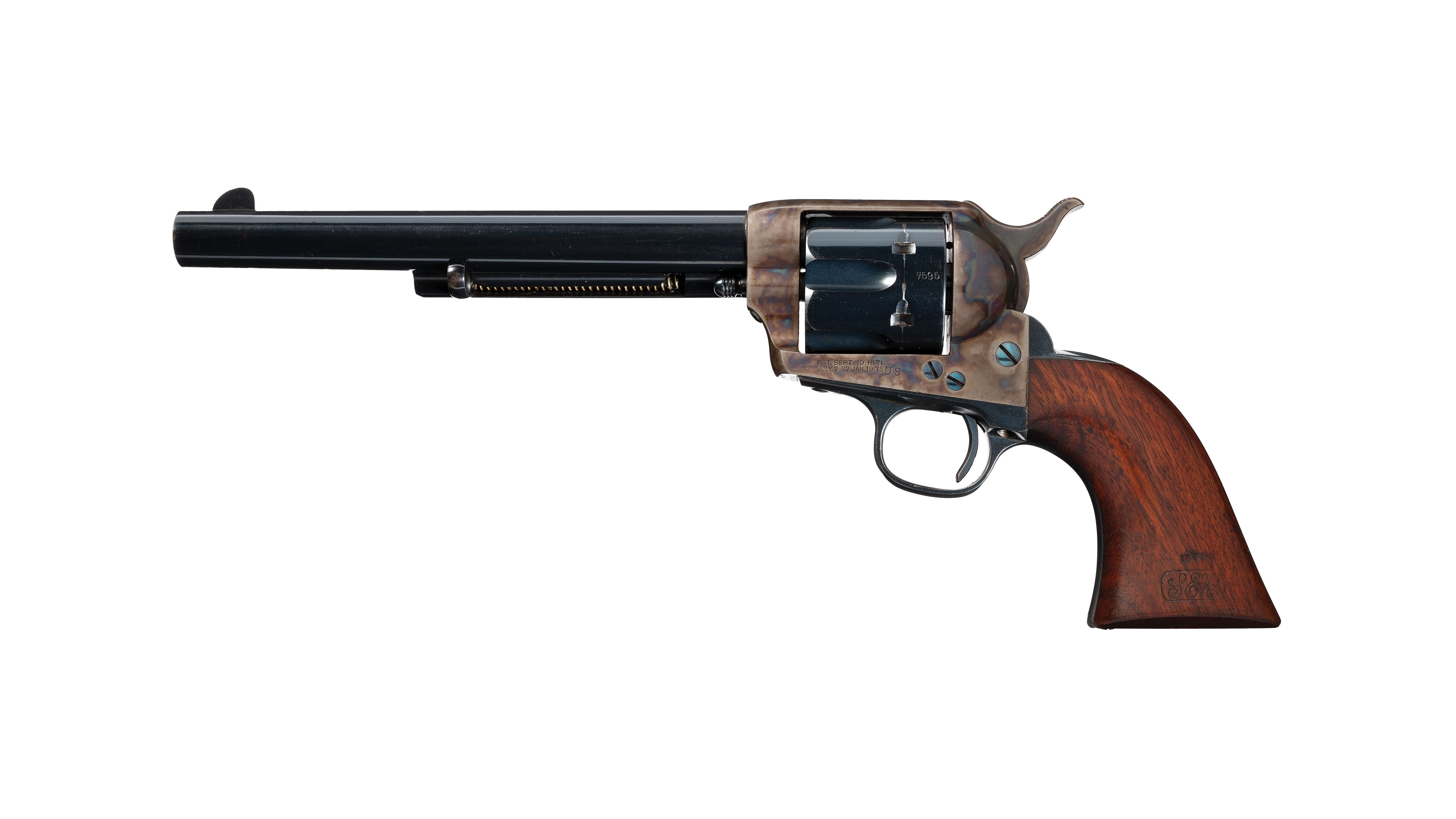 1891 Production Colt Cavalry Model Revolver | Rock Island Auction