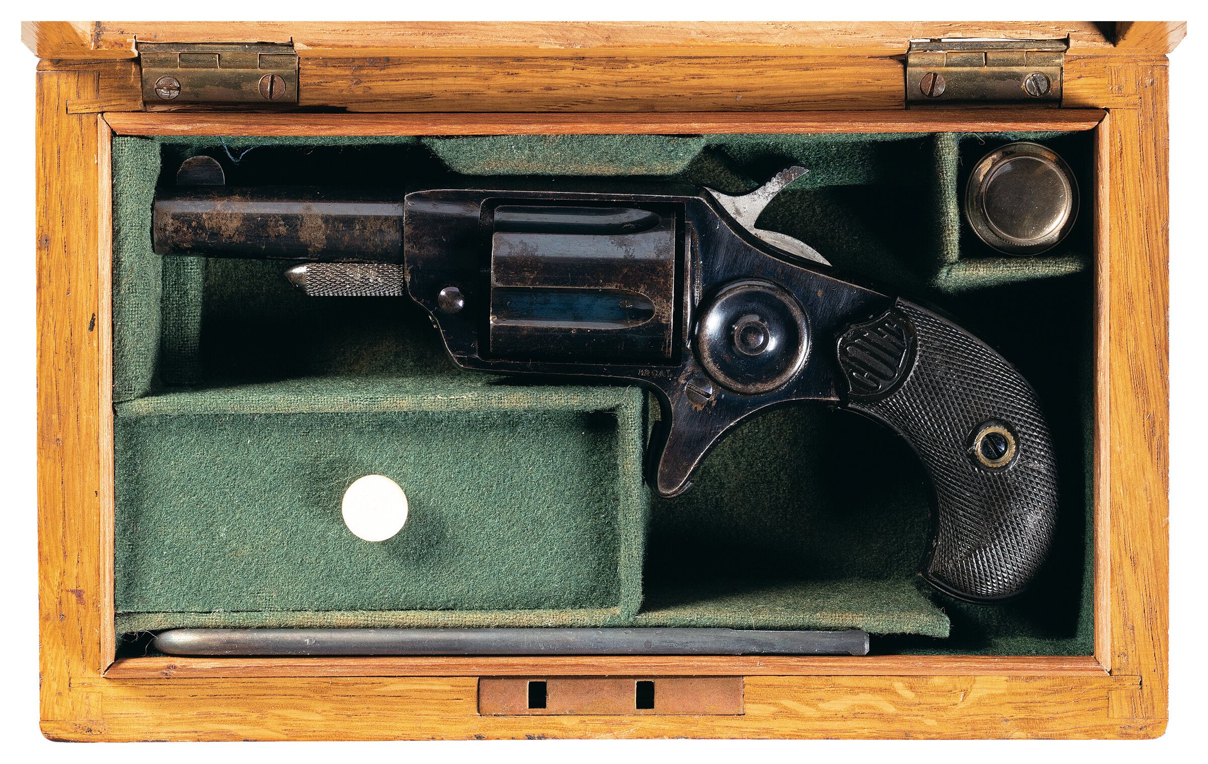 British Retailer Cased Colt New Line .32 Spur Trigger Revolver | Rock ...