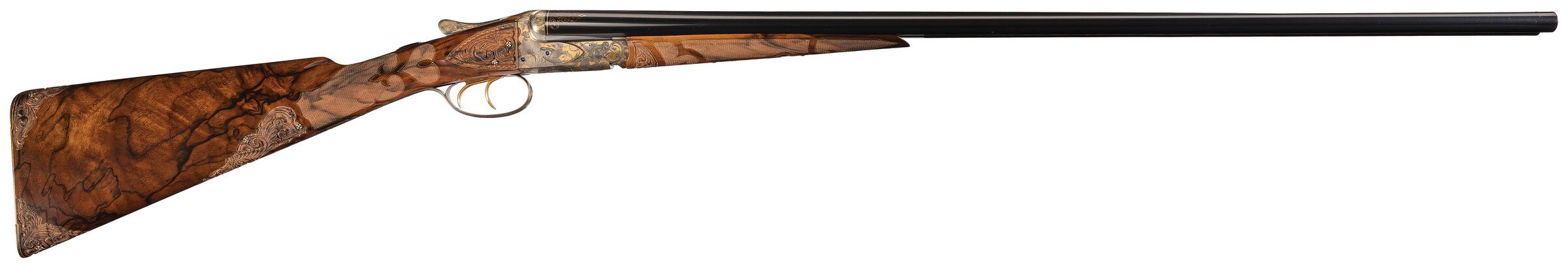 Steduto Engraved C.S.M.C./A. Galazan 28 Gauge A. H. Fox Shotgun | Rock ...