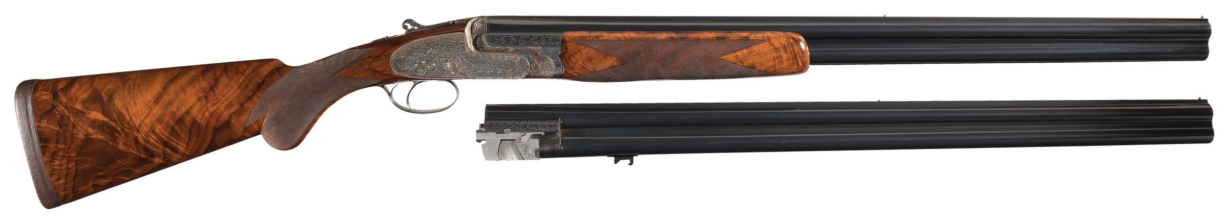 Perazzi & Fabbri Lusso Model Sidelock O/U Shotgun Two Barrel Set | Rock ...