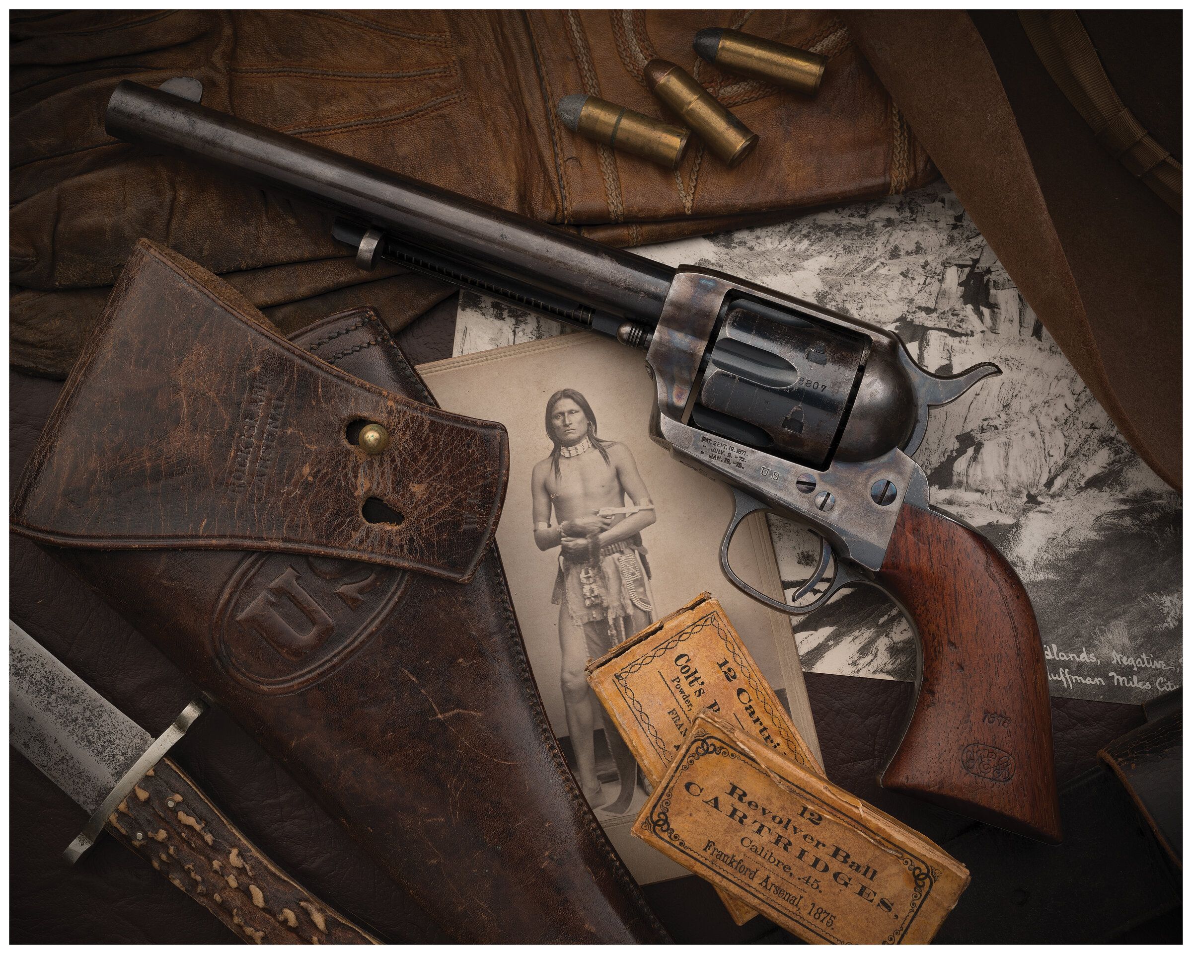 Henry Nettleton U.S. Cavalry Colt Single Action Army Revolver | Rock ...