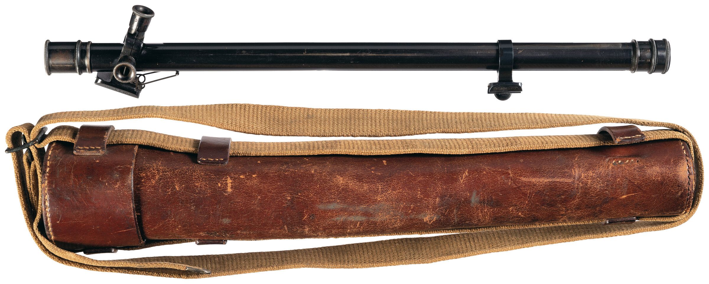 World War I Era Winchester A5 Scope with U.S. Case and Box | Rock ...