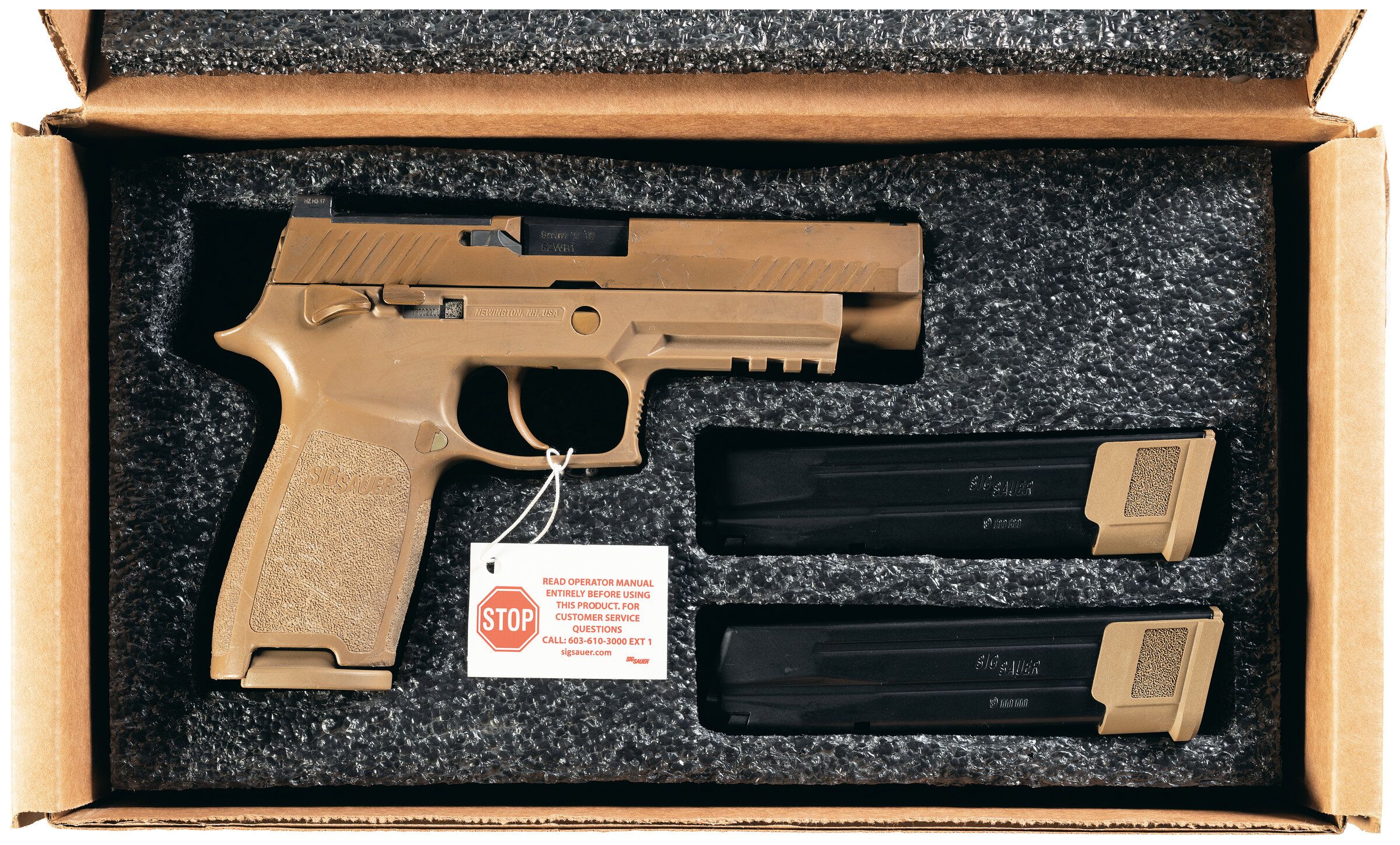 Documented U.S. Army Issued SIG Sauer M17 Pistol | Rock Island Auction