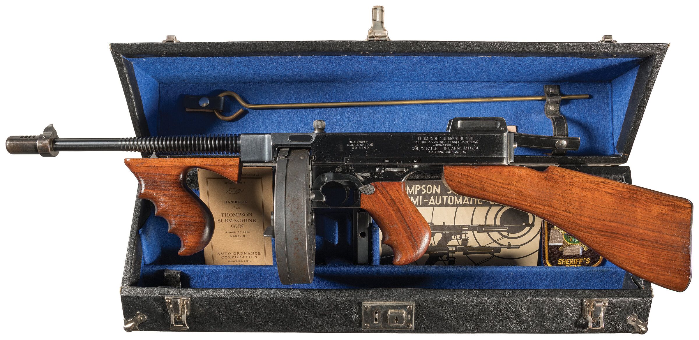 Colt 1921/1928 Thompson, Class III/NFA Machine Gun | Rock Island Auction