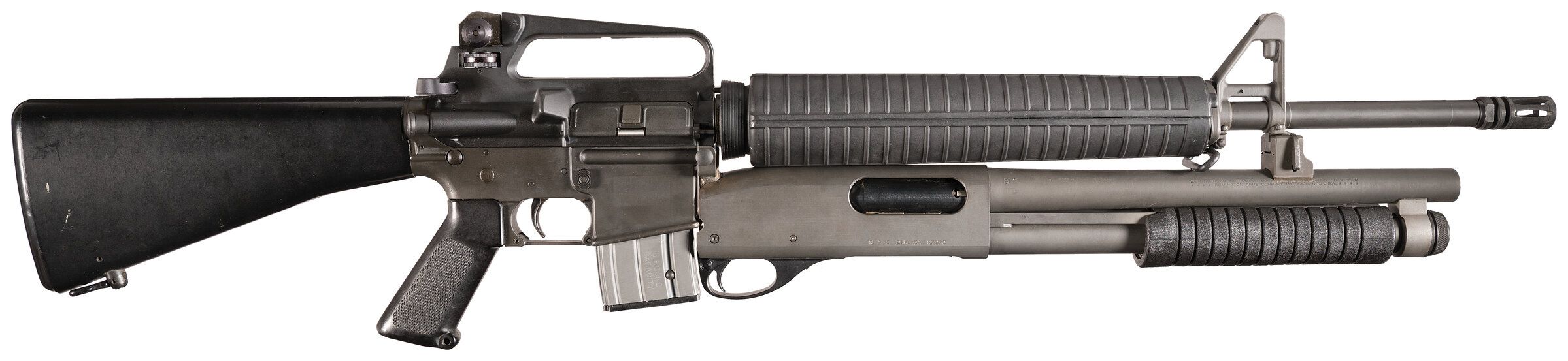 Colt AR-15 Model 01 with Underbarrel Shotgun, Class III/NFA | Rock ...