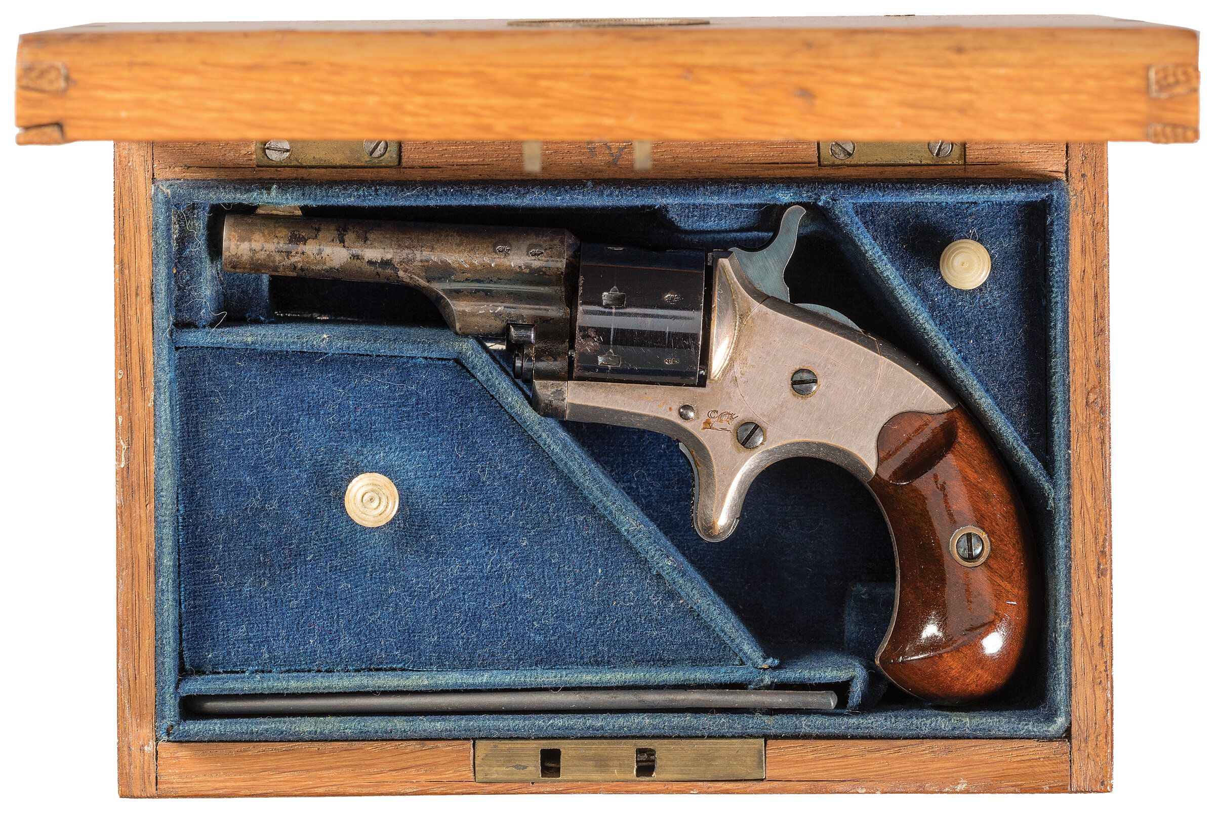Early Production Colt Open Top Pocket Spur Trigger Revolver | Rock ...