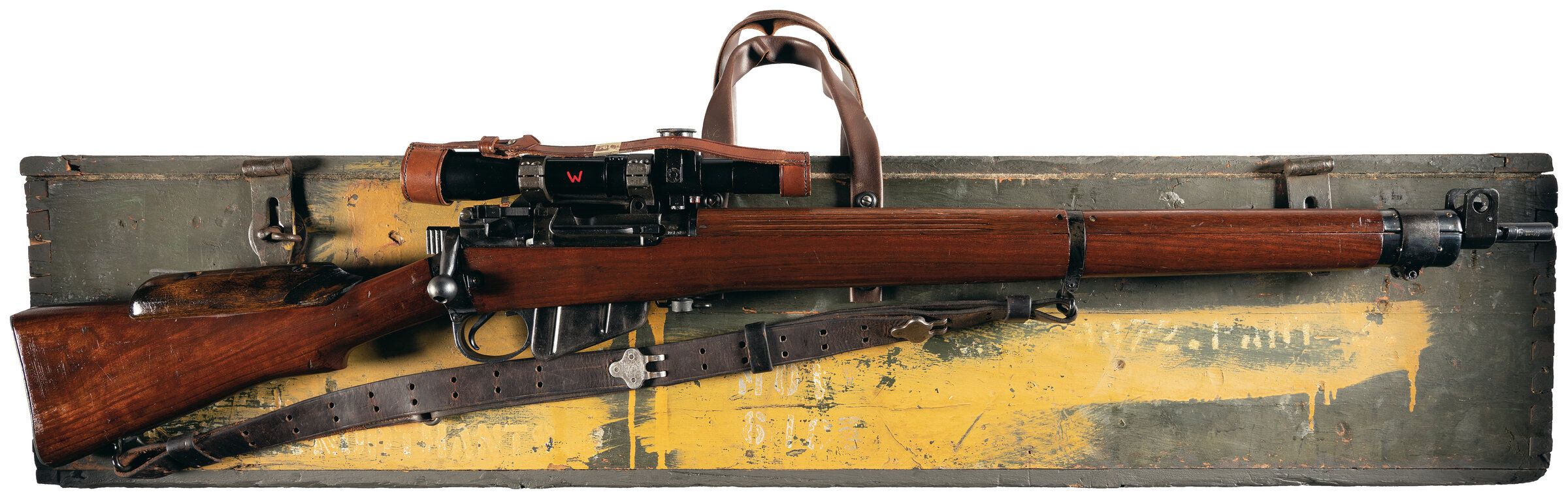 British No.4 Mk.I (T) Enfield Sniper Rifle | Rock Island Auction