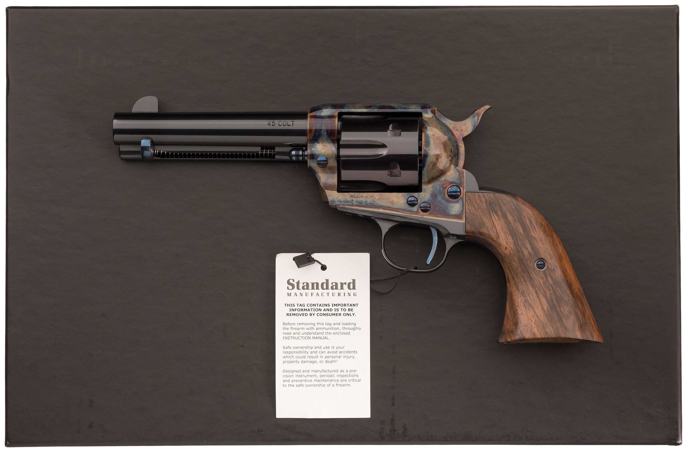 Standard Manufacturing Co Single Action Army Revolver with Box | Rock ...