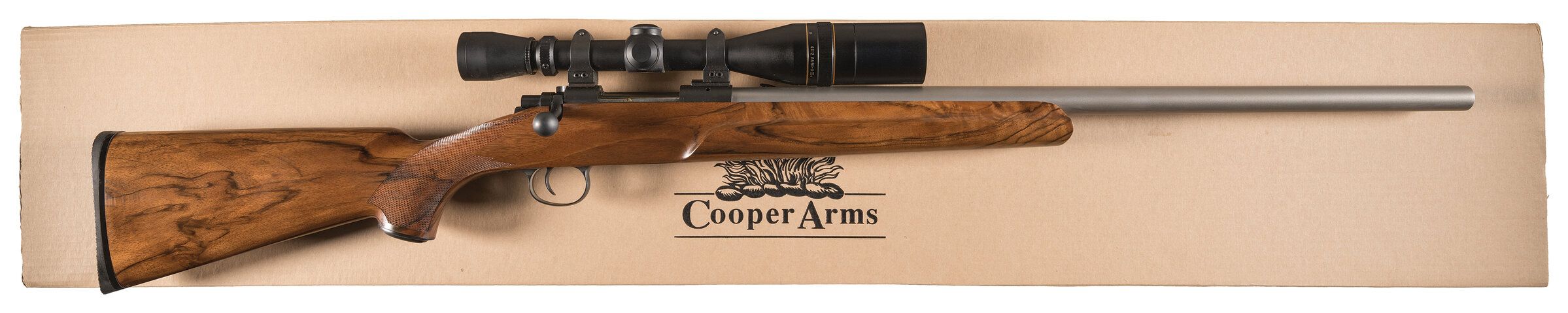 Cooper Arms Model 21 Single Shot Bolt Action Rifle with Scope | Rock ...