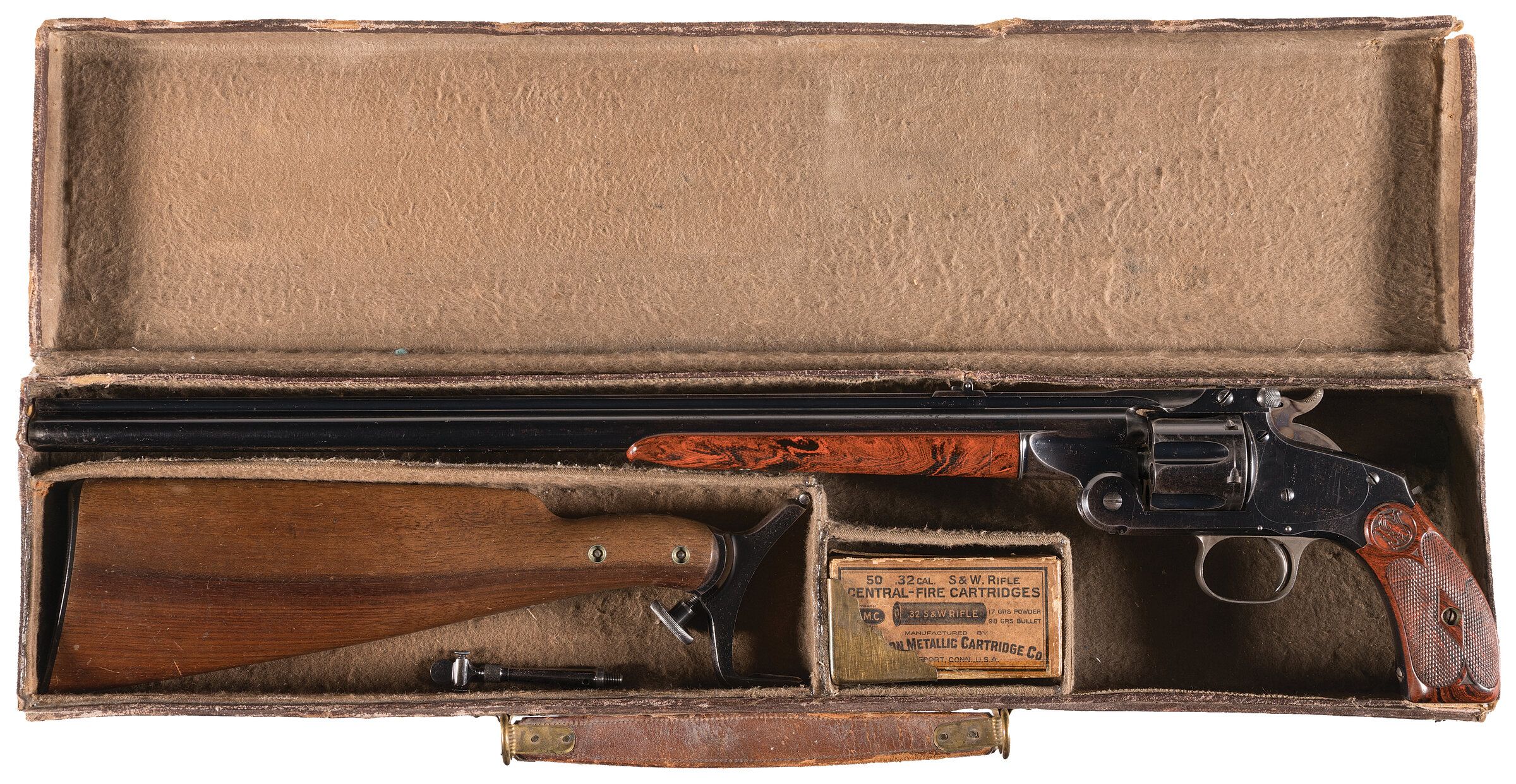 Smith & Wesson Model 320 Revolving Rifle with Case | Rock Island Auction